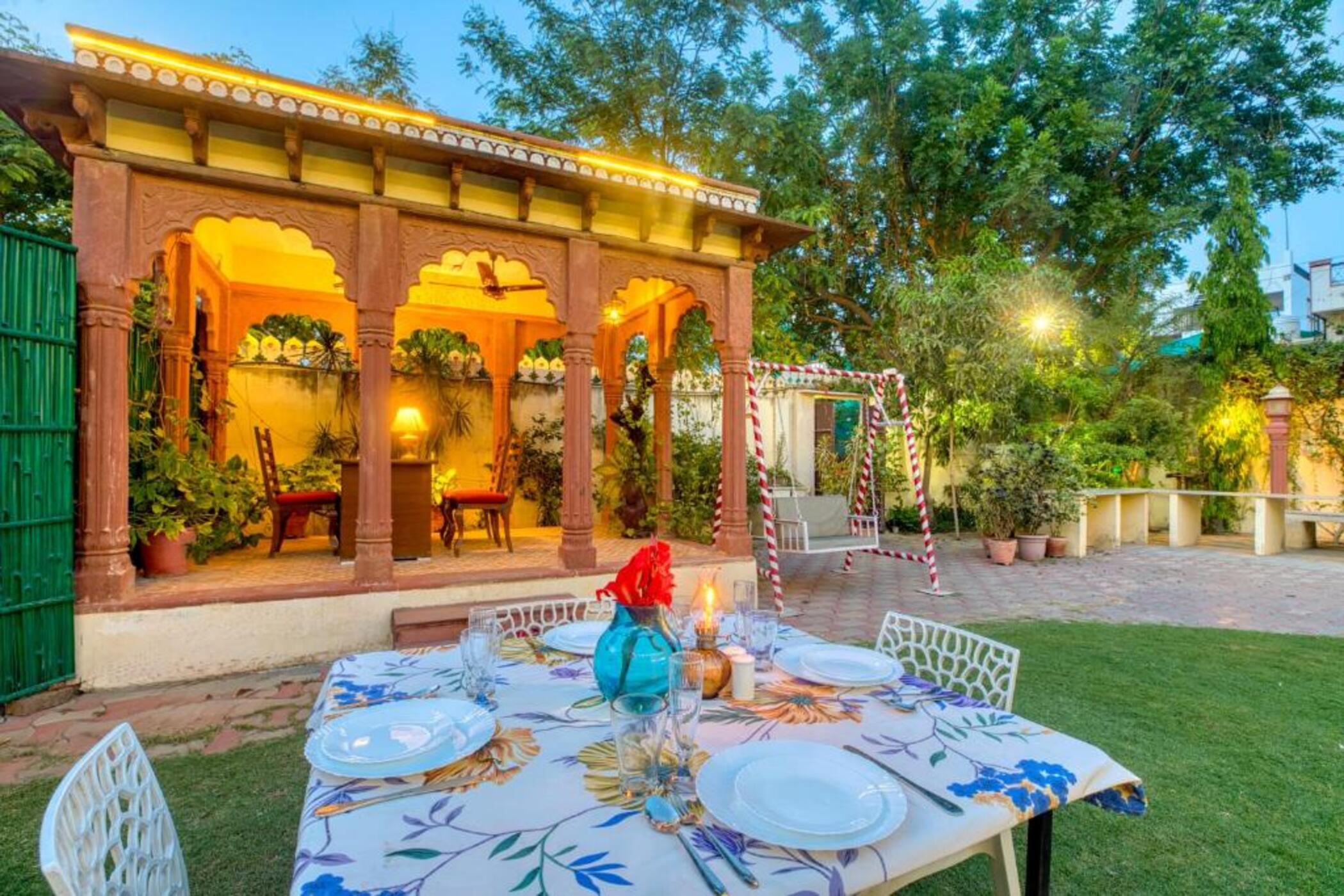 The Boho Heritage Haveli Jaipur 𝗕𝗢𝗢𝗞 Jaipur Homestay
