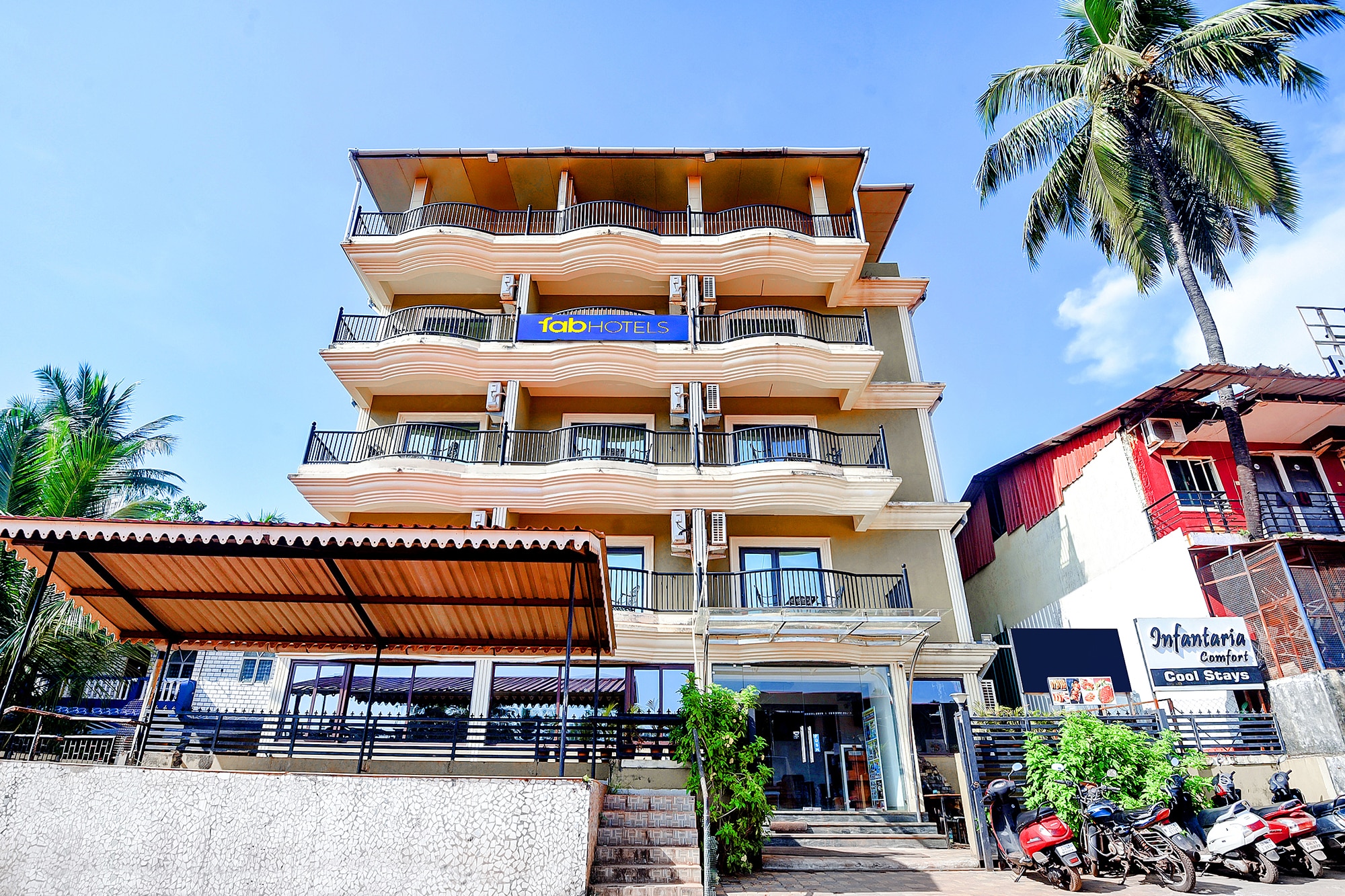 FabHotel Prime Infantaria Comfort With Pool, Calangute Beach - 200M ...