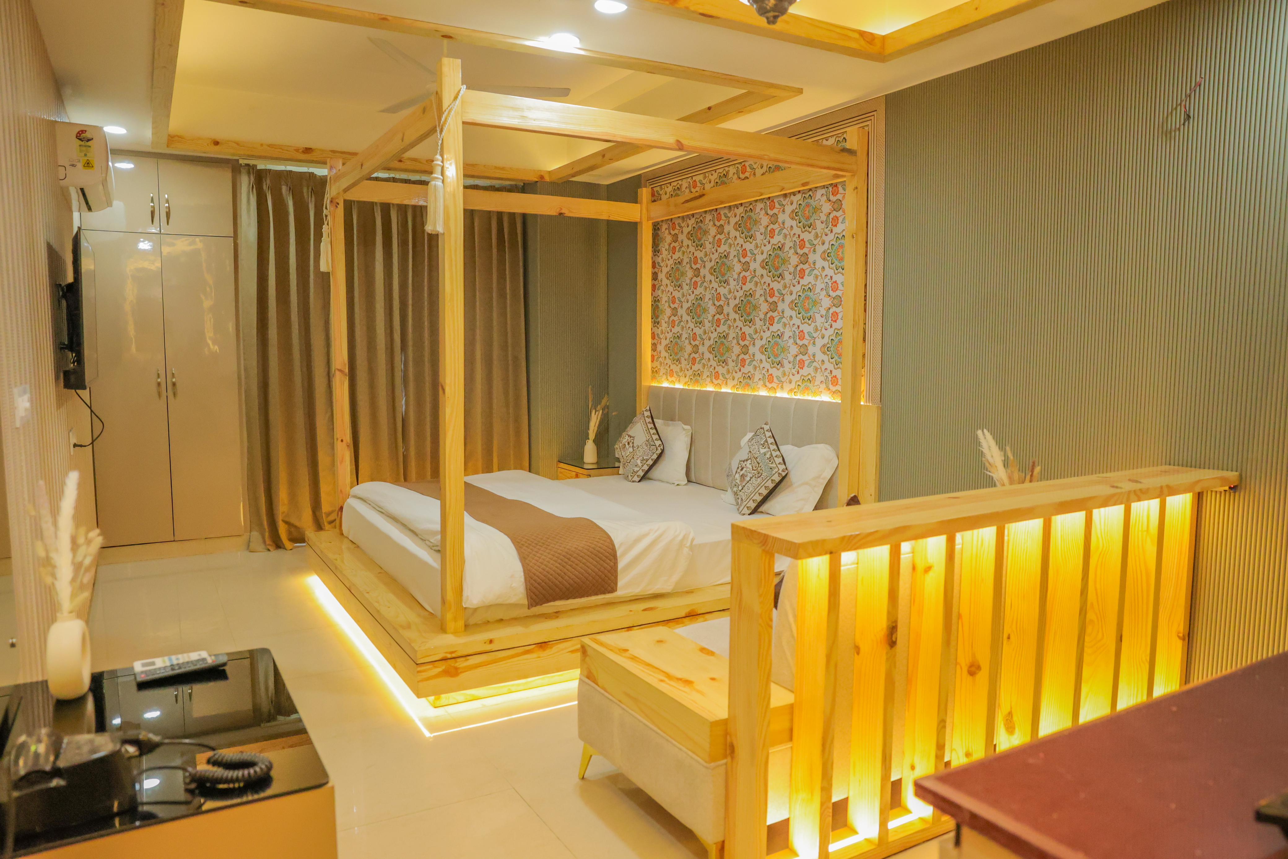 The Doon Wooden Cabin By Shivsa Hospitality 𝗕𝗢𝗢𝗞 Dehradun Apartment