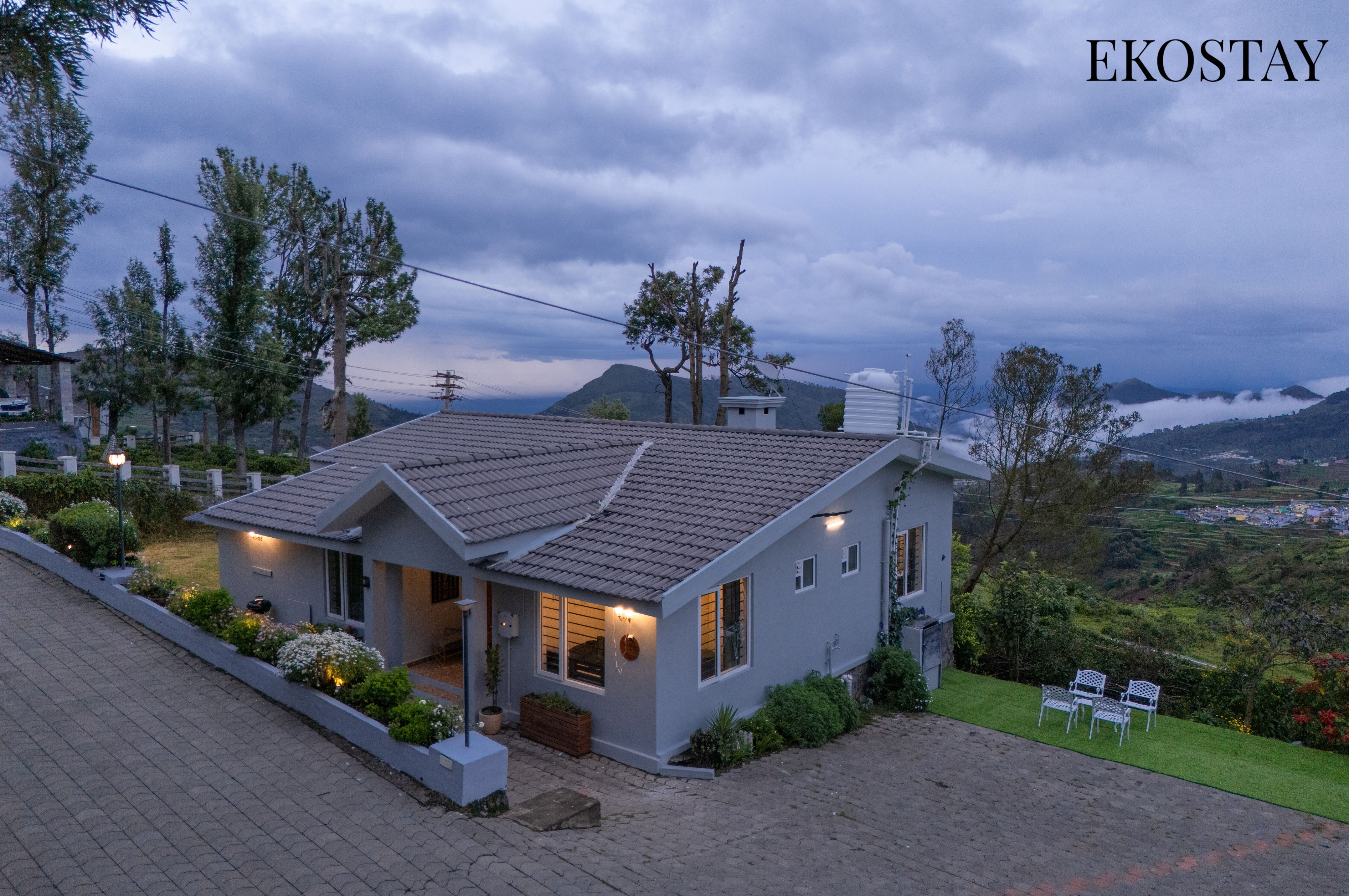 EKOSTAY - Skyfall Dew Drops 𝗕𝗢𝗢𝗞 Ooty Villa