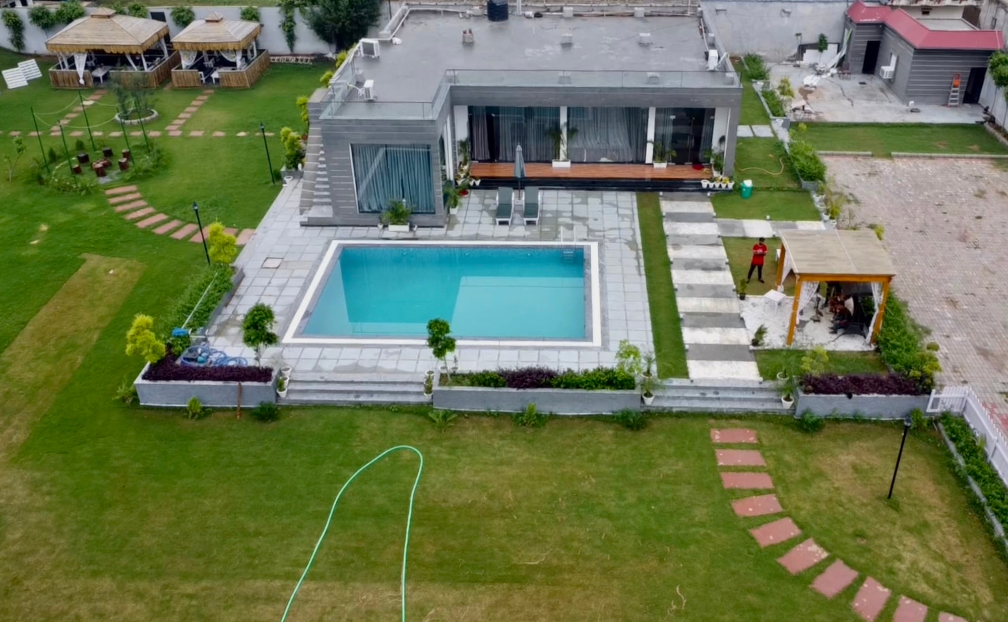 We Are One Paradise | Beautiful 3BHK Farmhouse with Pool 𝗕𝗢𝗢𝗞 Sohna ...