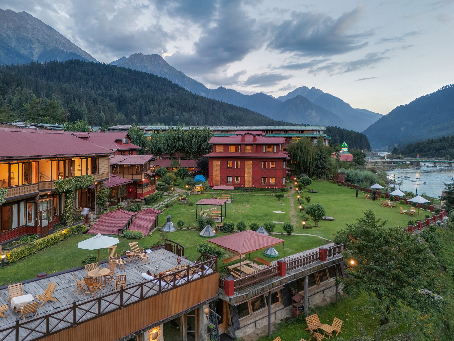 PAHALGAM HOTEL - RIVERSIDE LUXURY, Pahalgam Start From AED 341 per ...