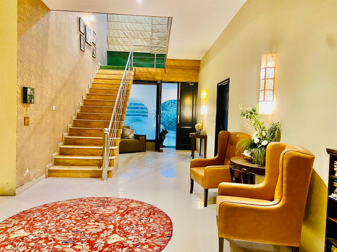 Spring Gardens farm Villa near Airport 𝗕𝗢𝗢𝗞 Amritsar Farm House