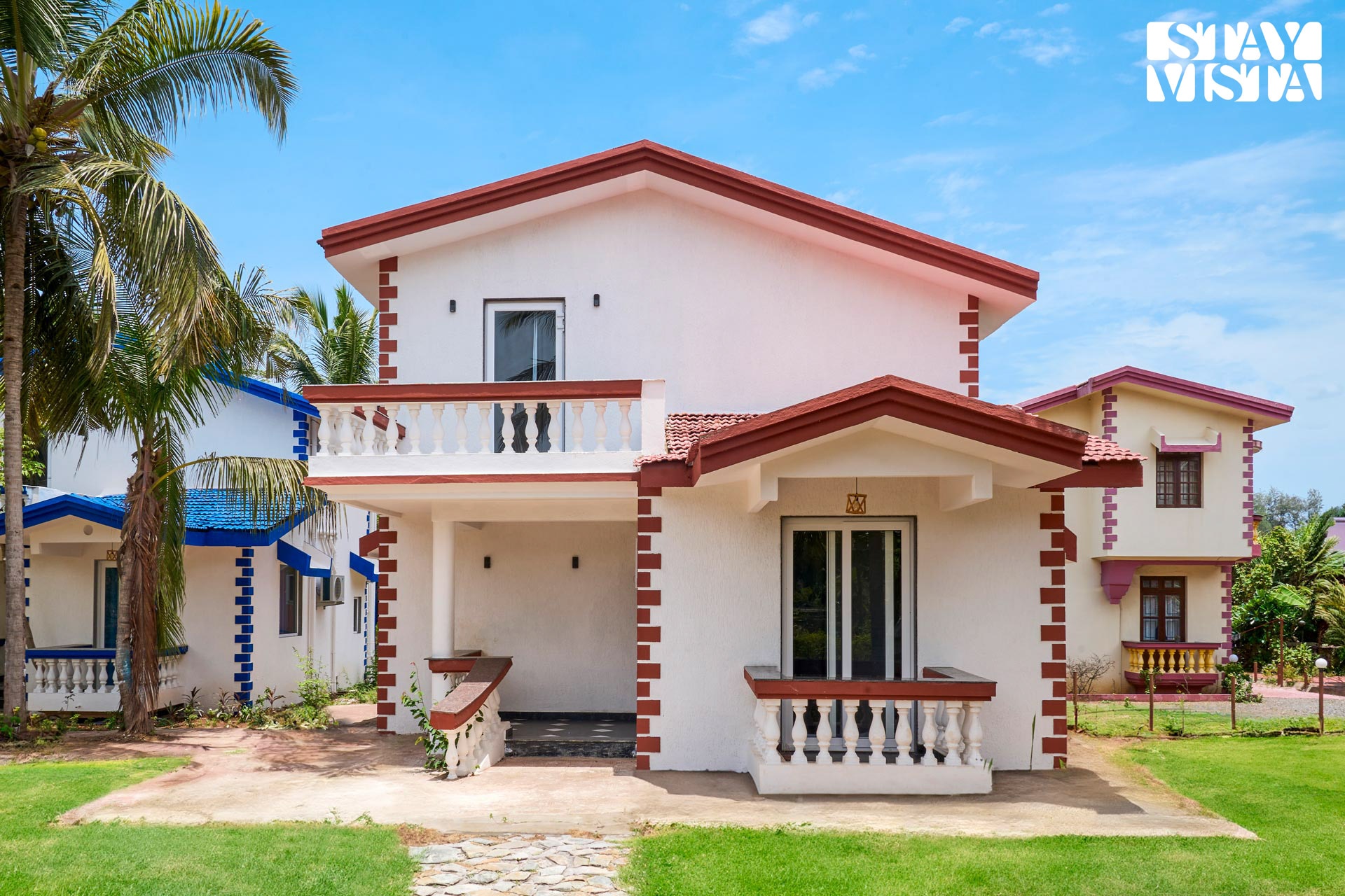 Rooms of StayVista at Tarika's Earth Villa - Villa in Goa