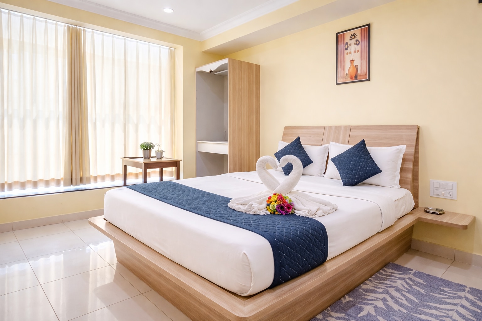 Manthra Hotel Arakere Bannerghatta, Bangaore 𝗕𝗢𝗢𝗞 Bangalore Apartment