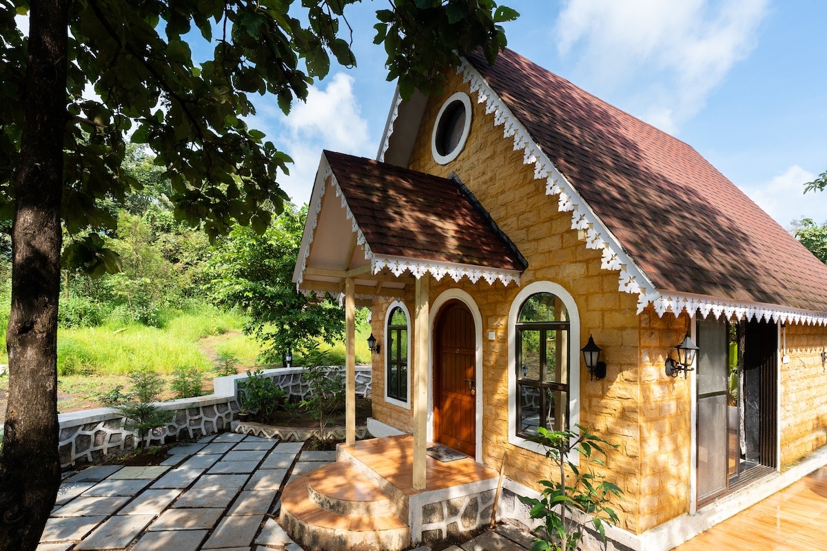 Castle by Mysa Stays 𝗕𝗢𝗢𝗞 Murbad Villa