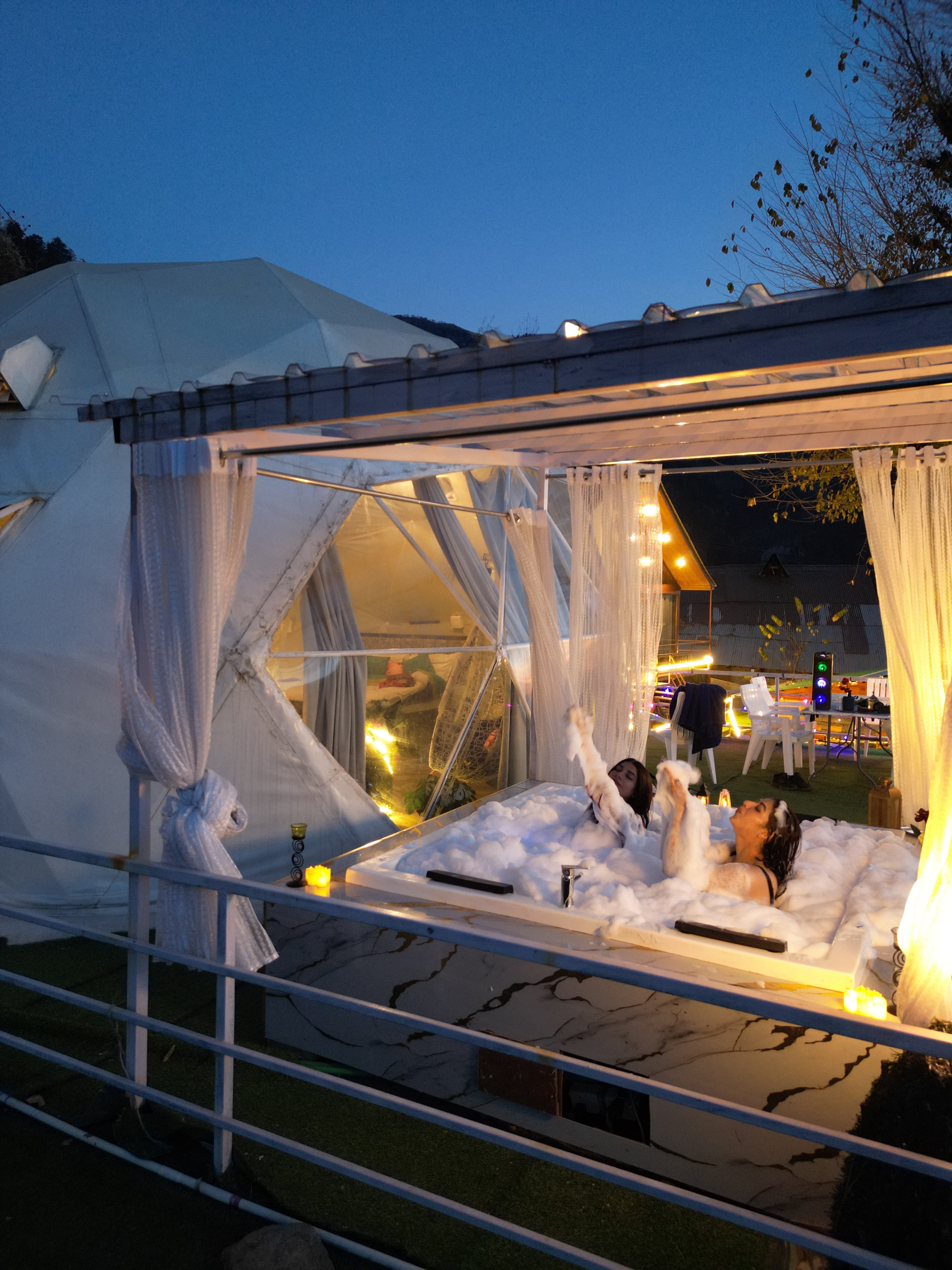 Nirvana Hamta Retreat | Glamping Geodesic Dome Camp Manali - Reviews ...