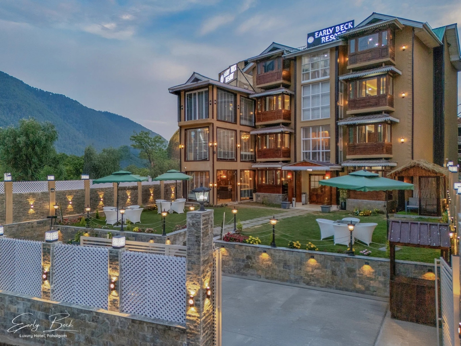 EARLY BECK RESORT PAHALGAM 𝗕𝗢𝗢𝗞 Pahalgam Hotel