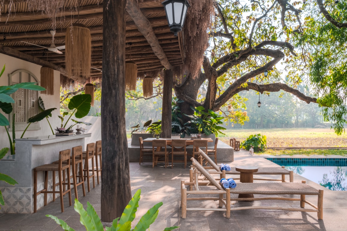 Rainforest Amger 4BHK Private Pool Villa 𝗕𝗢𝗢𝗞 Goa Villa