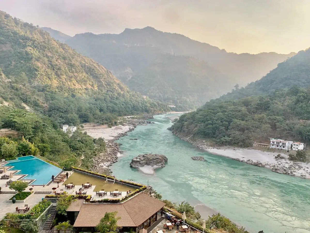 Aloha Ganges View 1BHK apartment and Infinity Pool by Alka Rishikesh ...