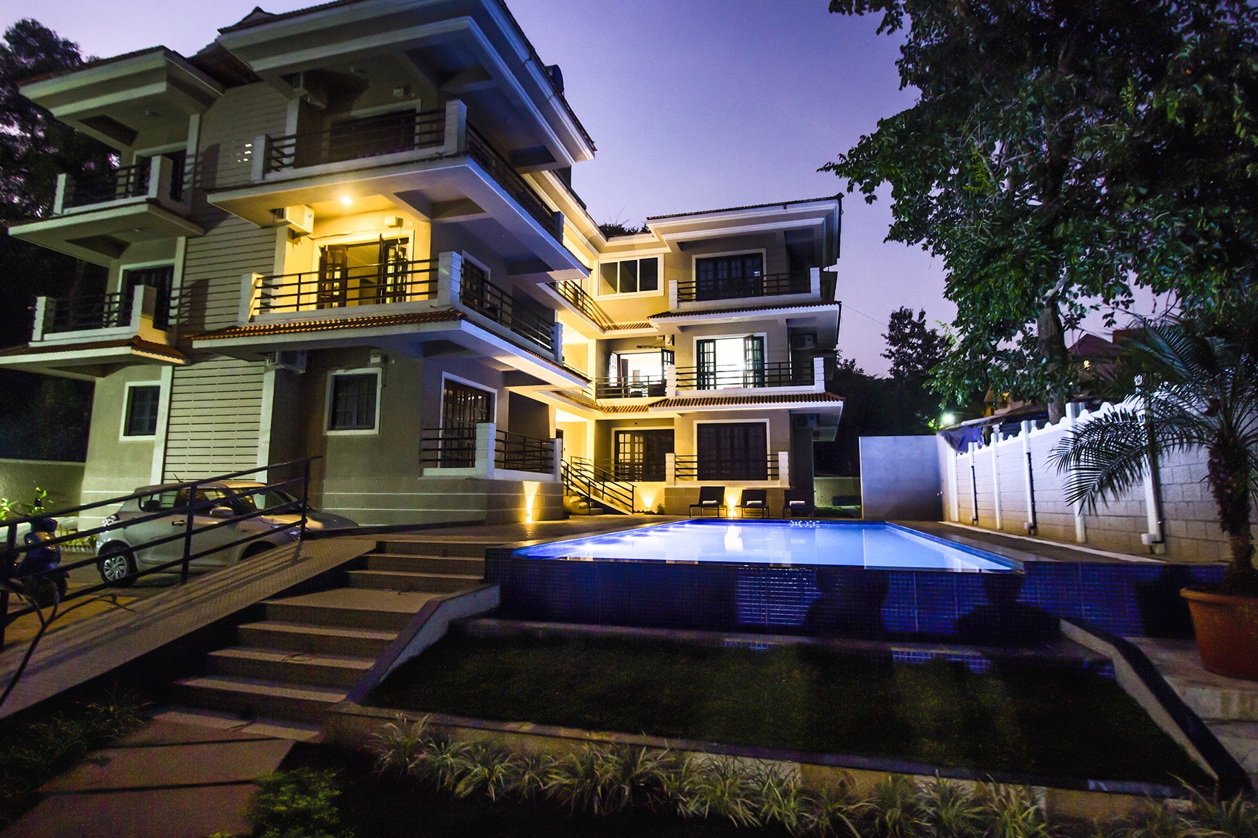 Woodside Retreat Apartments Baga 𝗕𝗢𝗢𝗞 Goa Apartment