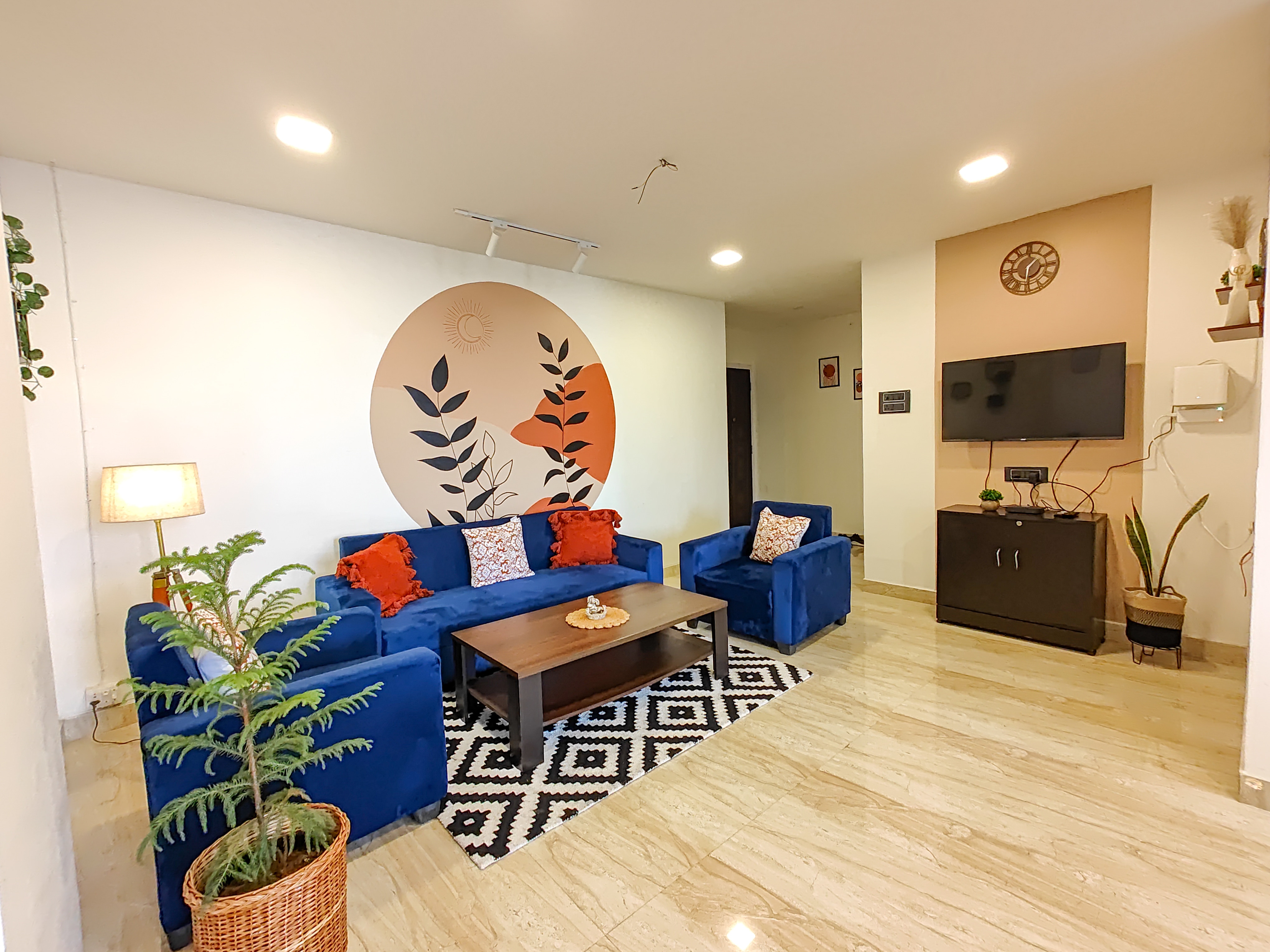 The Boheme Stays - 3 Bhk unit in Chandmari 𝗕𝗢𝗢𝗞 Guwahati Homestay