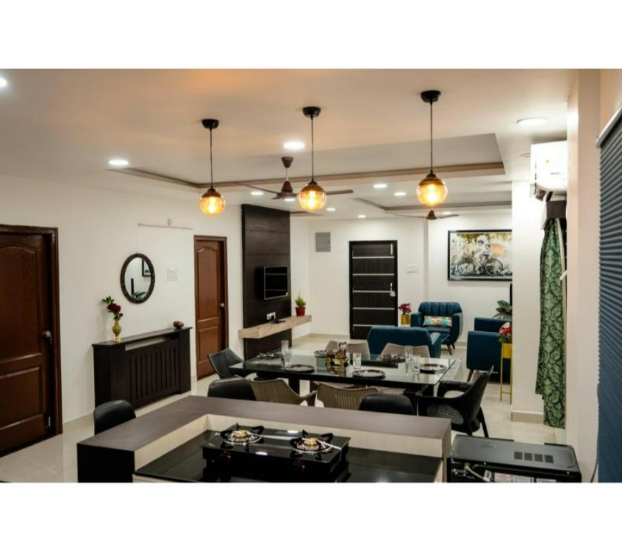 West Front Lavish Three Bhk flats 𝗕𝗢𝗢𝗞 Hyderabad Apartment