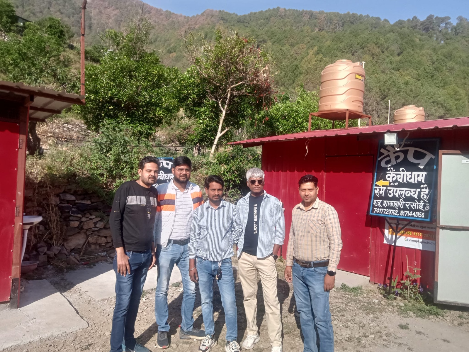 camp kainchi dham 𝗕𝗢𝗢𝗞 Kosya Kutauli Camp