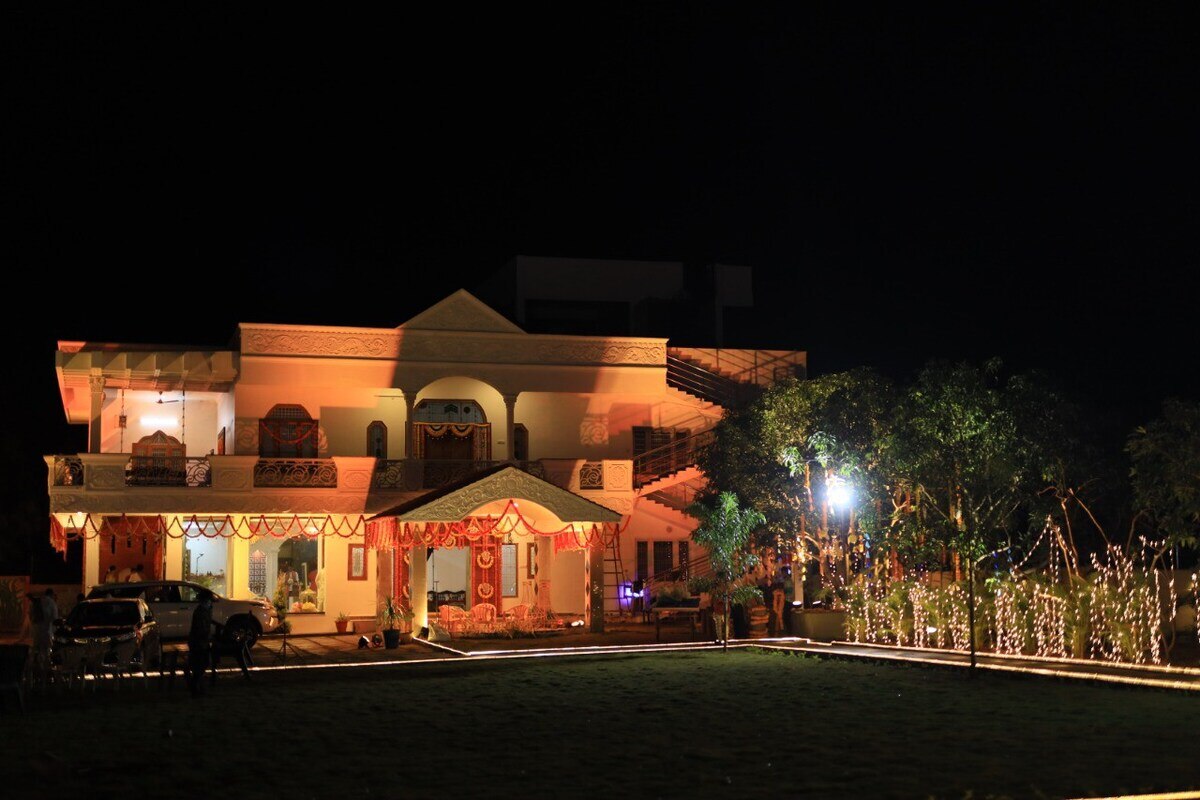 Wedding, Parties and Events 𝗕𝗢𝗢𝗞 Chevella Farm House