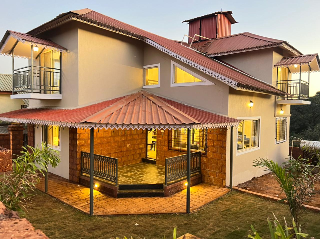 Forest Nature Villaa 𝗕𝗢𝗢𝗞 Mahabaleshwar Villa