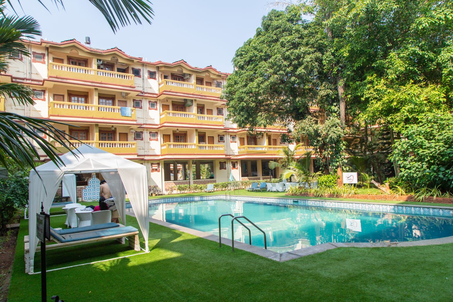 2bhk with swmming pool & kitchen 𝗕𝗢𝗢𝗞 Goa Homestay