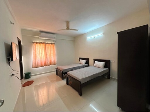 SS Happy Homes Kondapur Hyderabad 𝗕𝗢𝗢𝗞 Hyderabad Homestay