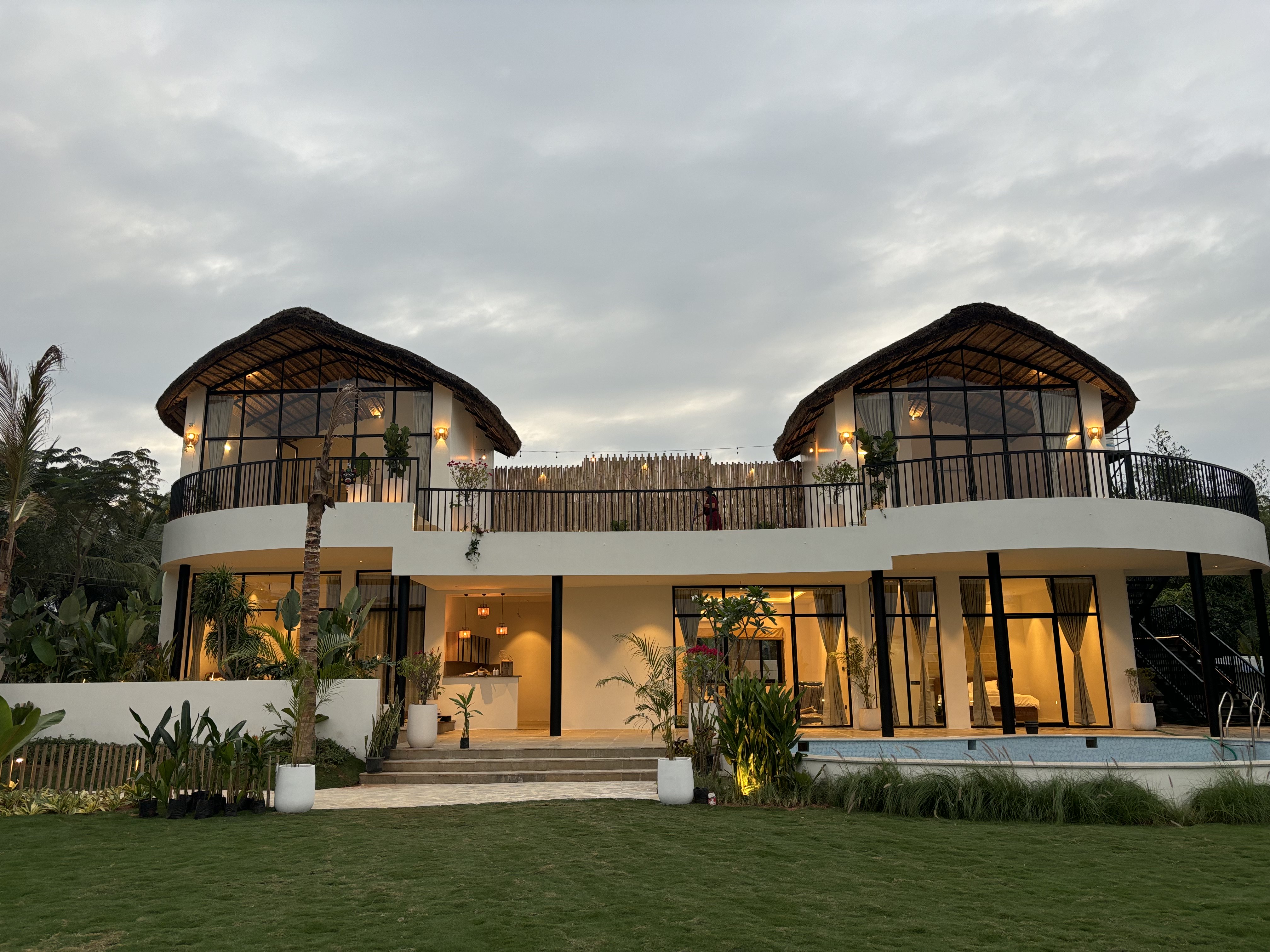 Rooms of Hidden Bali 4BR Hyderabad 1st True Bali Themed Farmstay - Farm ...