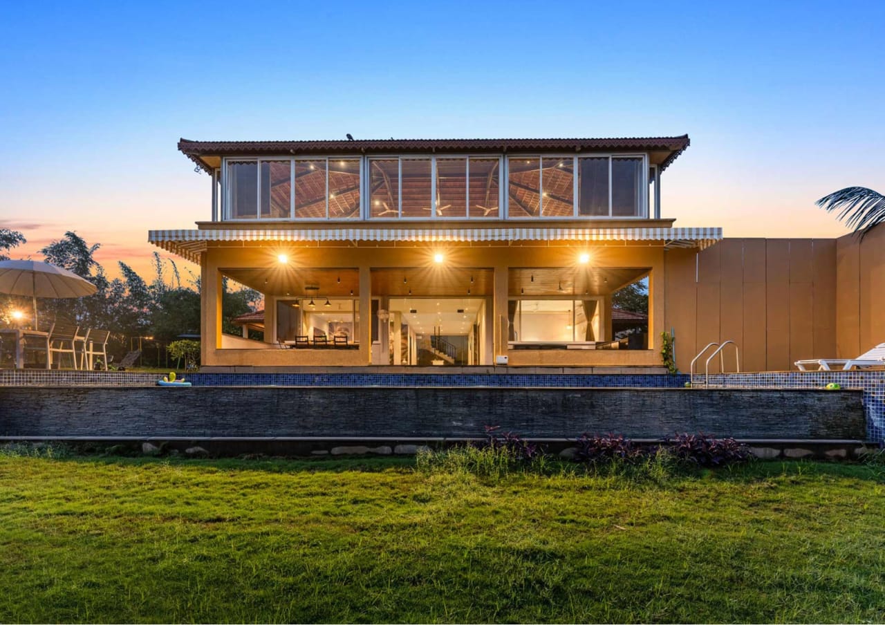 Skygram Bubbles and Breeze 𝗕𝗢𝗢𝗞 Bhor Villa