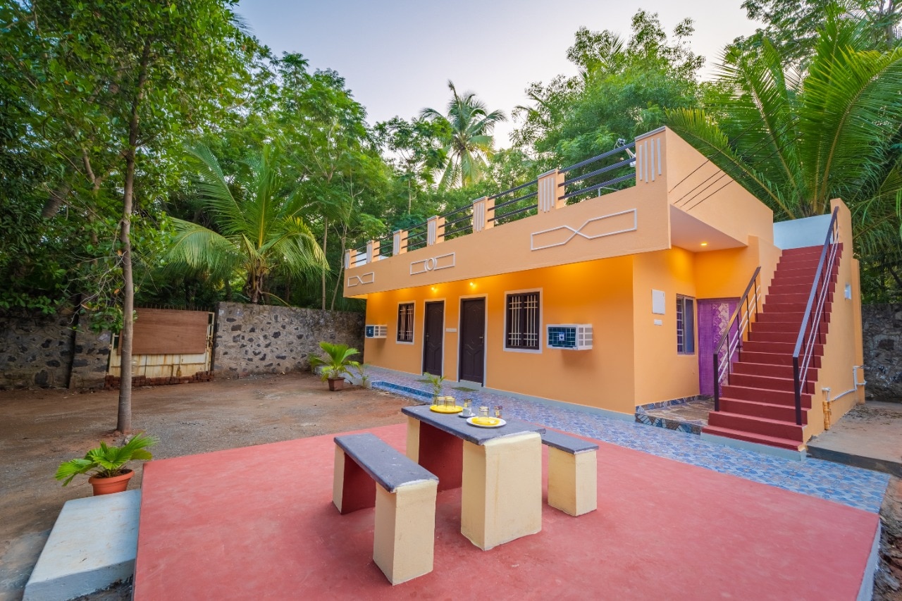 Poorvisha Farm House 𝗕𝗢𝗢𝗞 Auroville Farm House