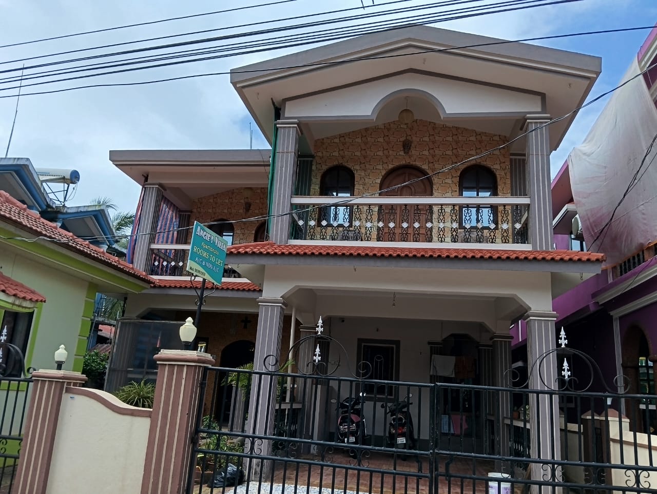 Angies Guest House in Calangute 𝗕𝗢𝗢𝗞 Goa Villa