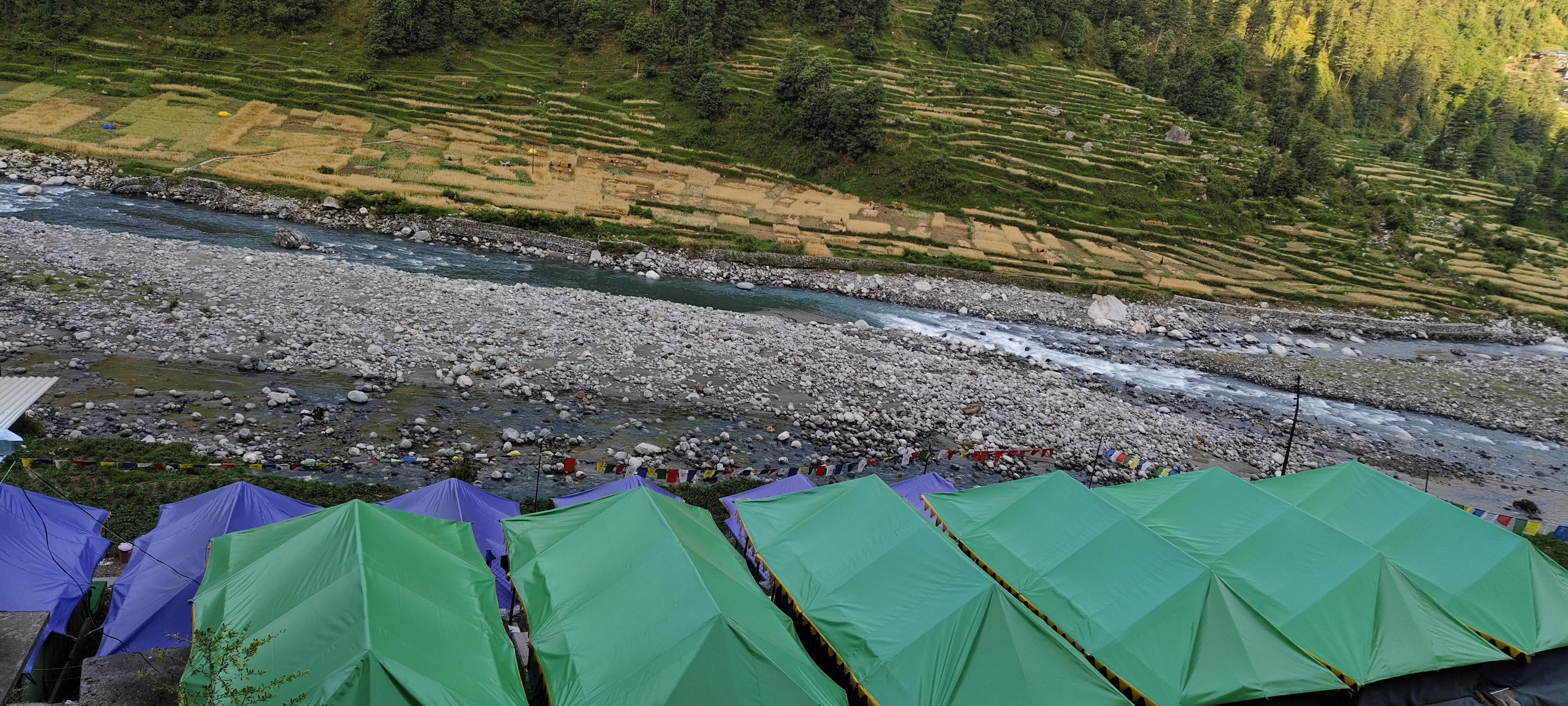 BAROT,WATERFALL CAMPS 𝗕𝗢𝗢𝗞 Barot Camp