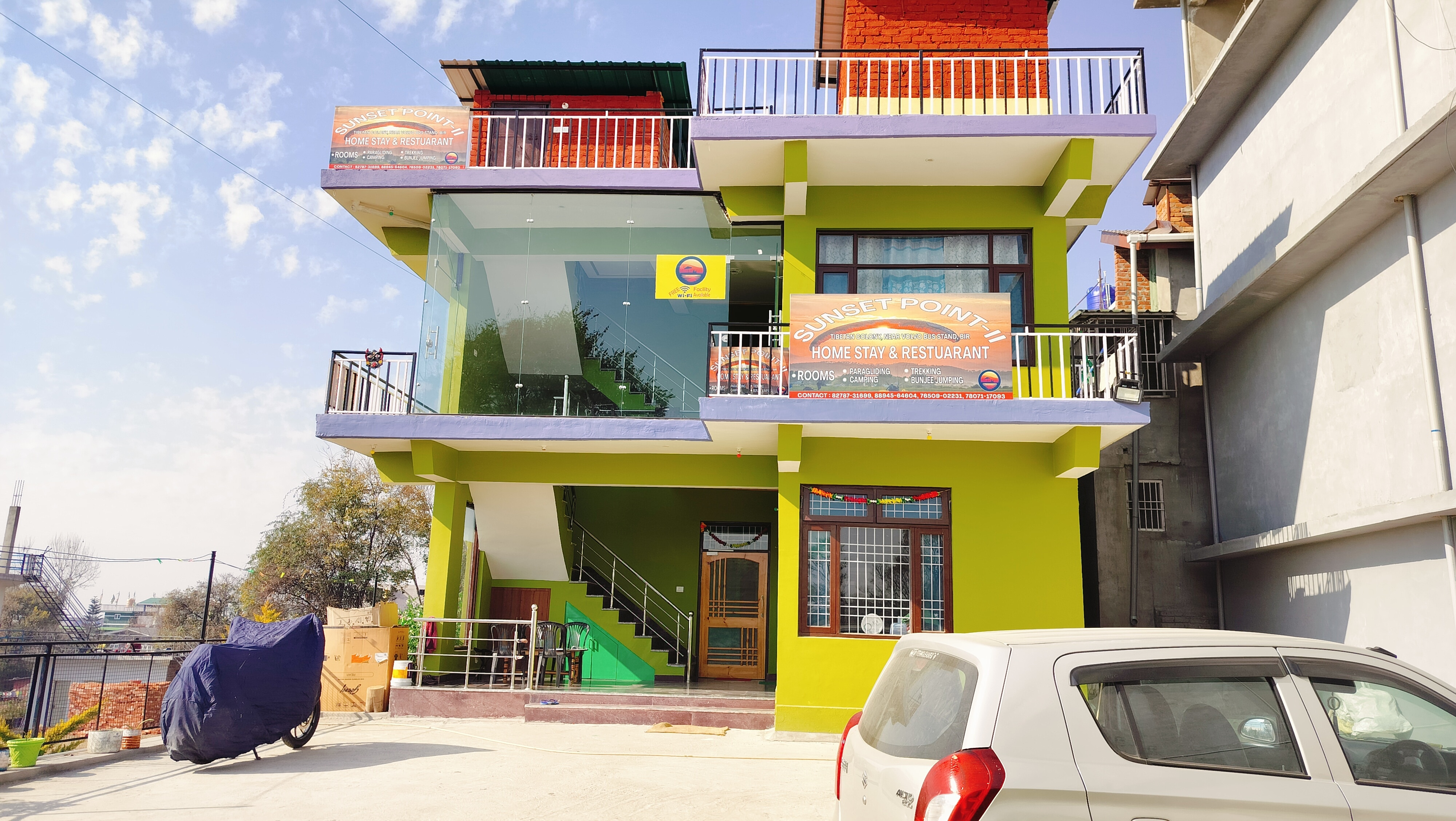 Sunset Point 2 𝗕𝗢𝗢𝗞 Bir Billing Homestay
