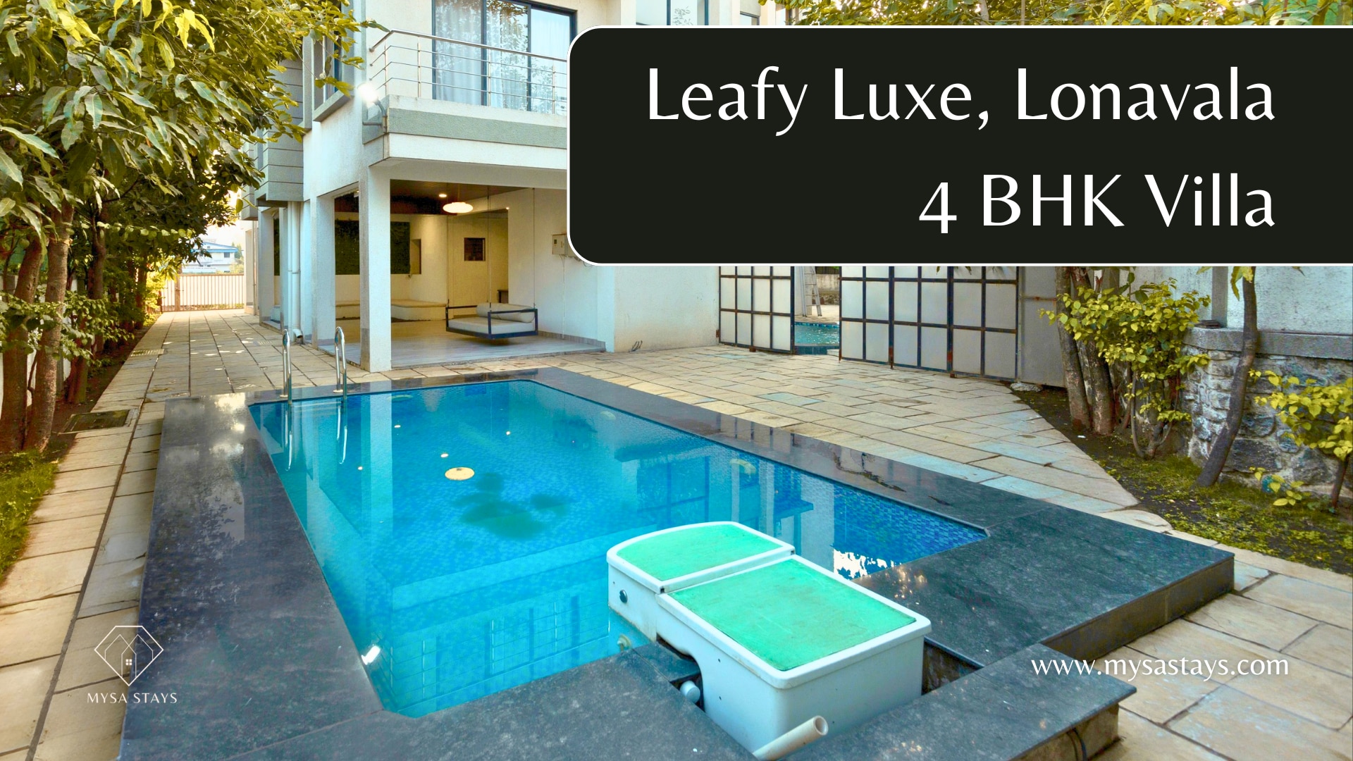 Leafy Luxe Villa no. 3 (4BHK) 𝗕𝗢𝗢𝗞 Lonavala Villa