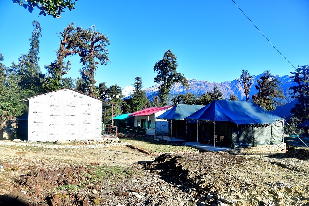 Rudra Camp Chopta 𝗕𝗢𝗢𝗞 Chopta Camp