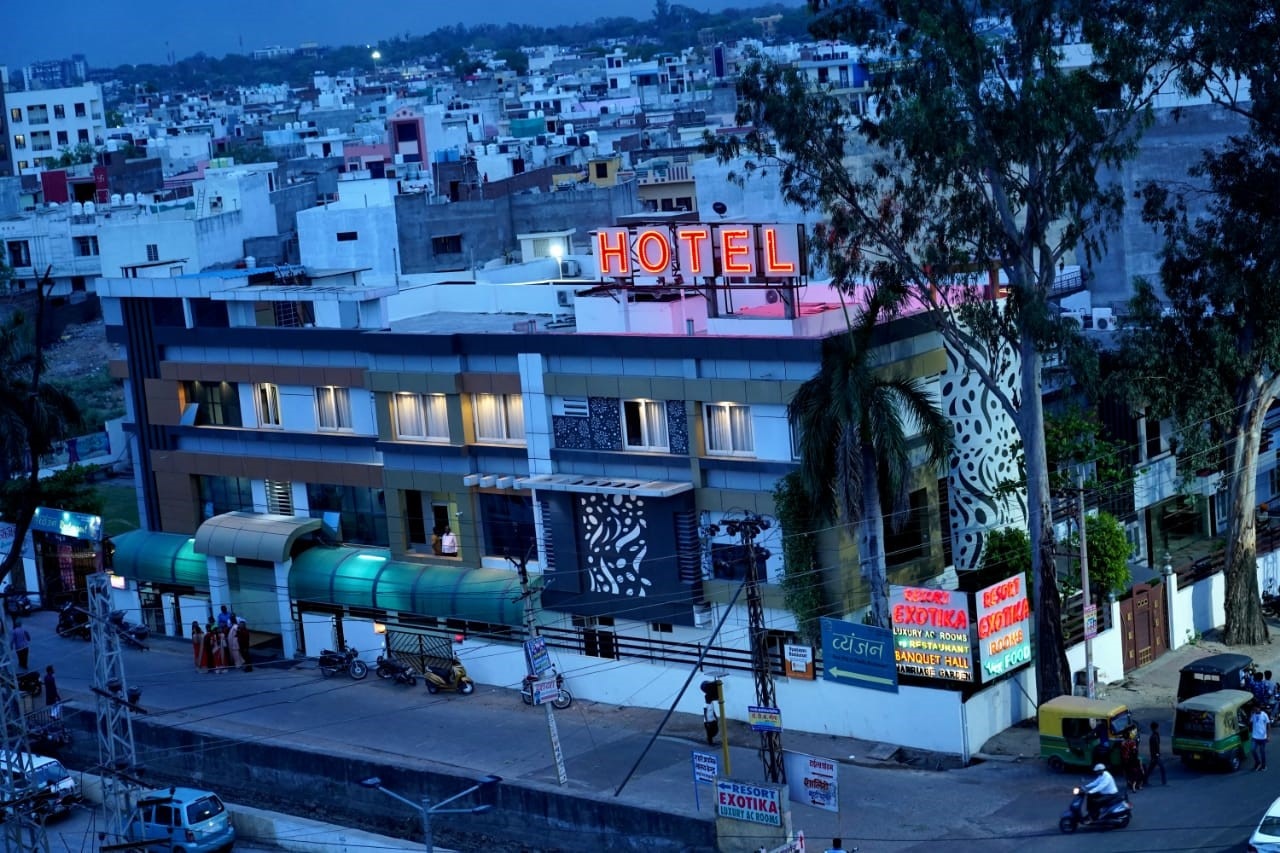 Rooms of Exotika Express Resort - Hotel in Kota