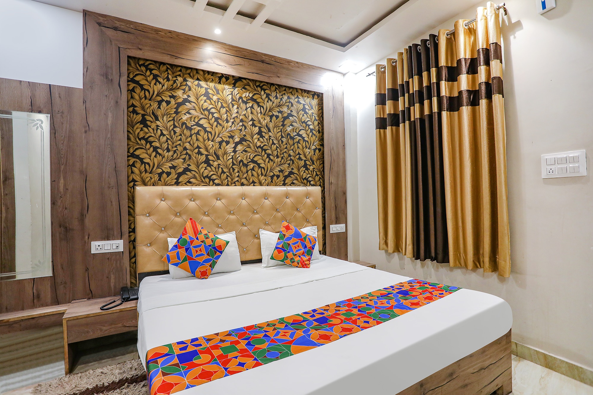 Rooms of FabExpress Shri Ram Kashi - Hotel in Prayagraj