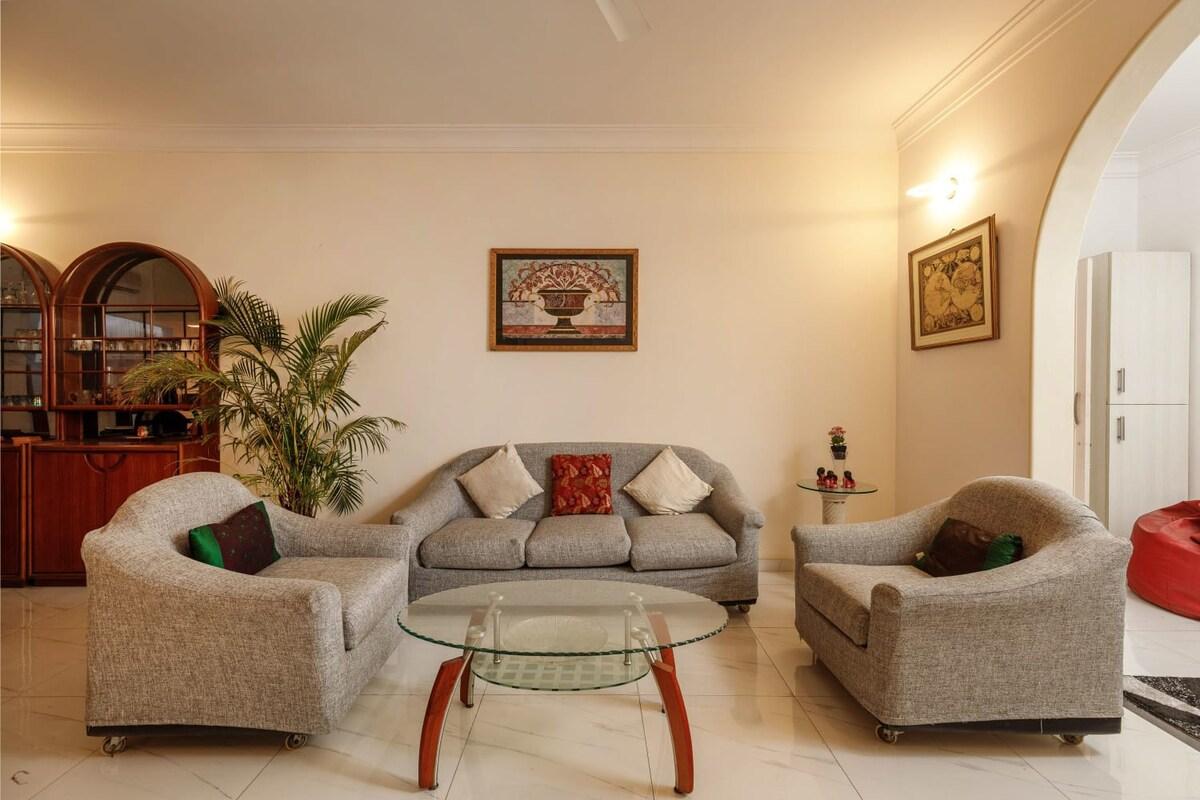 Central Meridian by StayJade|3BHK|Richmond Park| 𝗕𝗢𝗢𝗞 Bangalore Villa