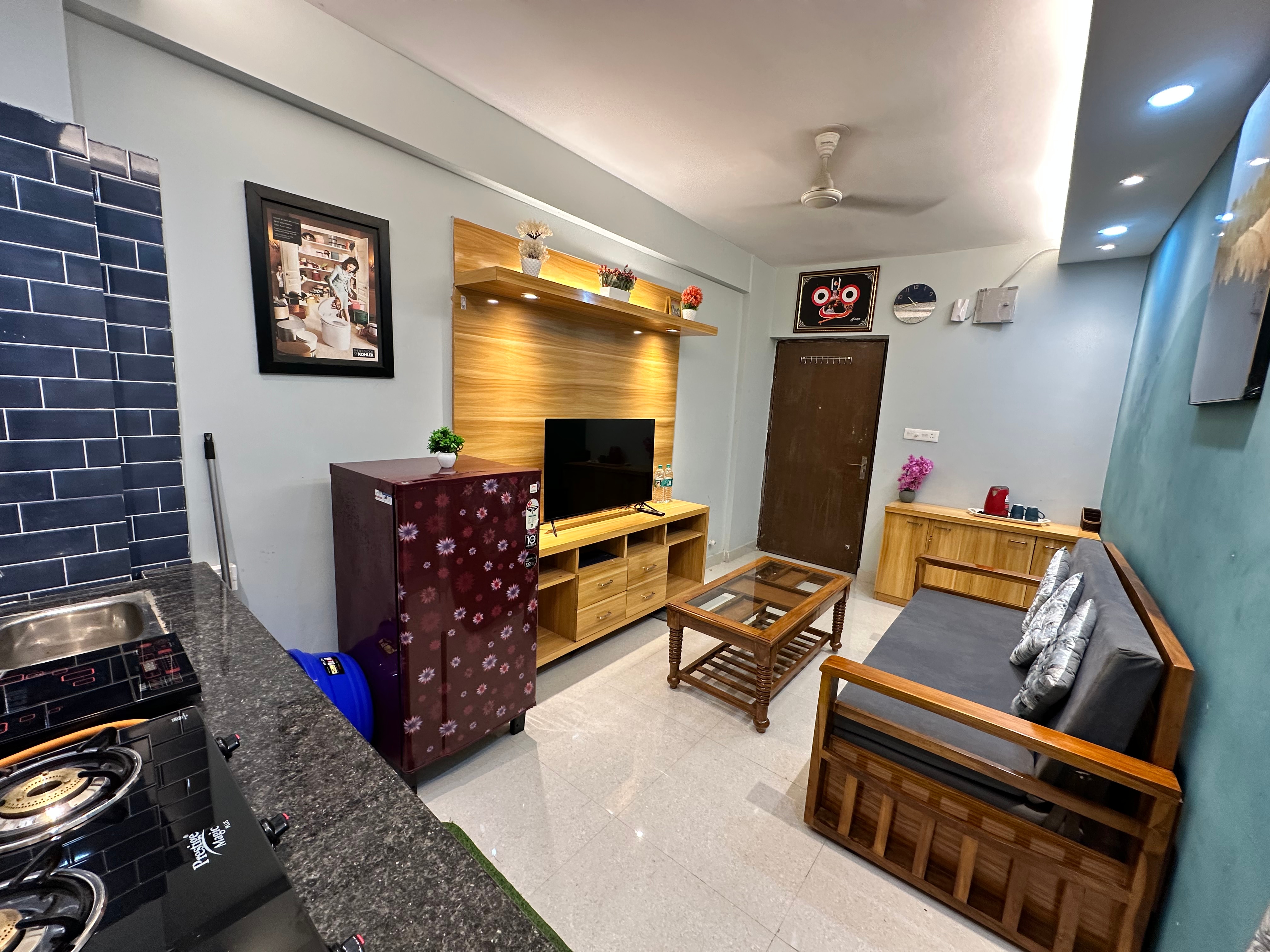 Cozy Coastal Stay | Entire 1BHK Apartments 𝗕𝗢𝗢𝗞 Puri Apartment