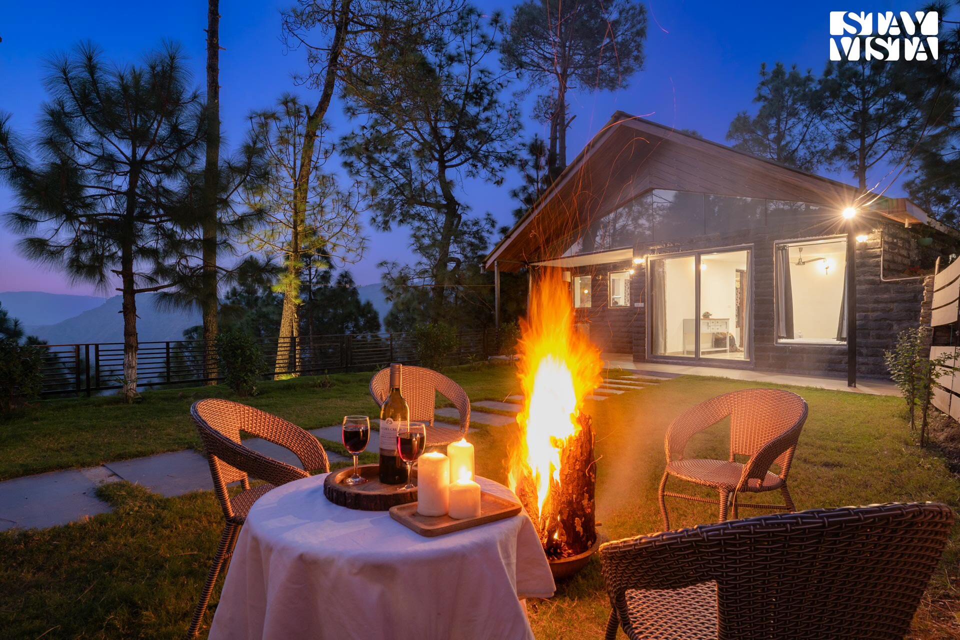 StayVista at Breeze @ Walk in the Woods 𝗕𝗢𝗢𝗞 Rajgarh, HP Villa