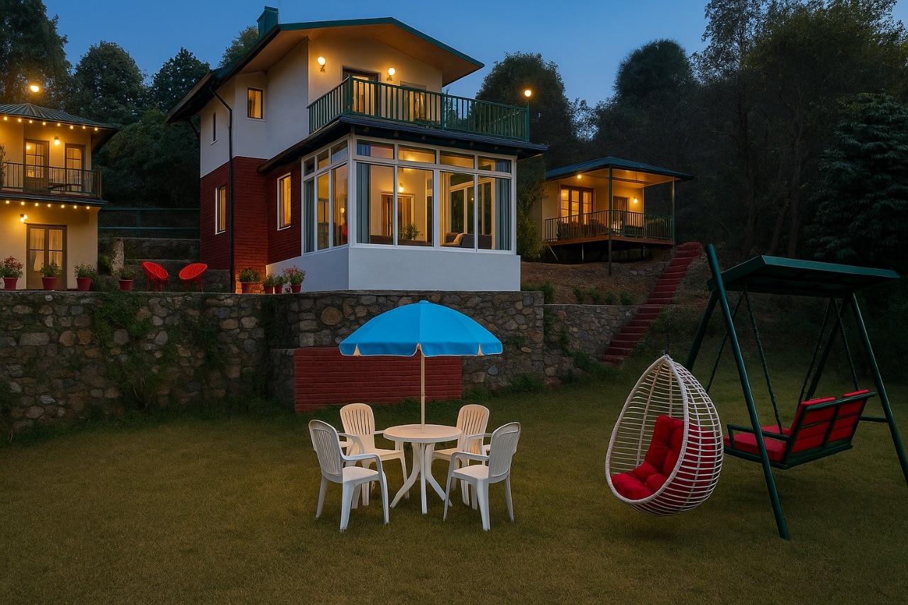 Rooms of Bougainvilla Mountain Retreat - Cottage in Bhimtal