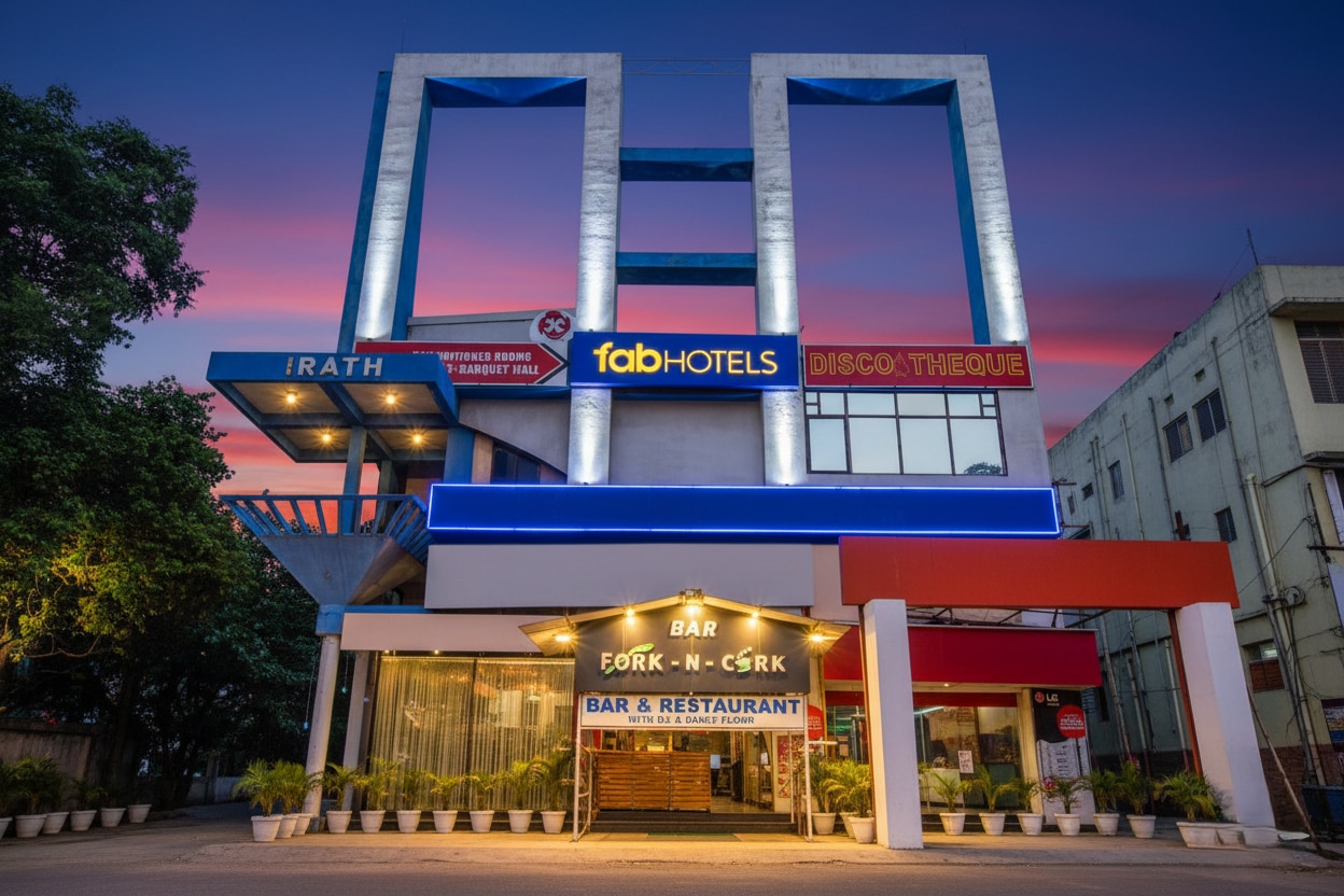 Fabhotel Palash Residency - Nr. Ranchi Railway Station 𝗕𝗢𝗢𝗞 Ranchi Hotel