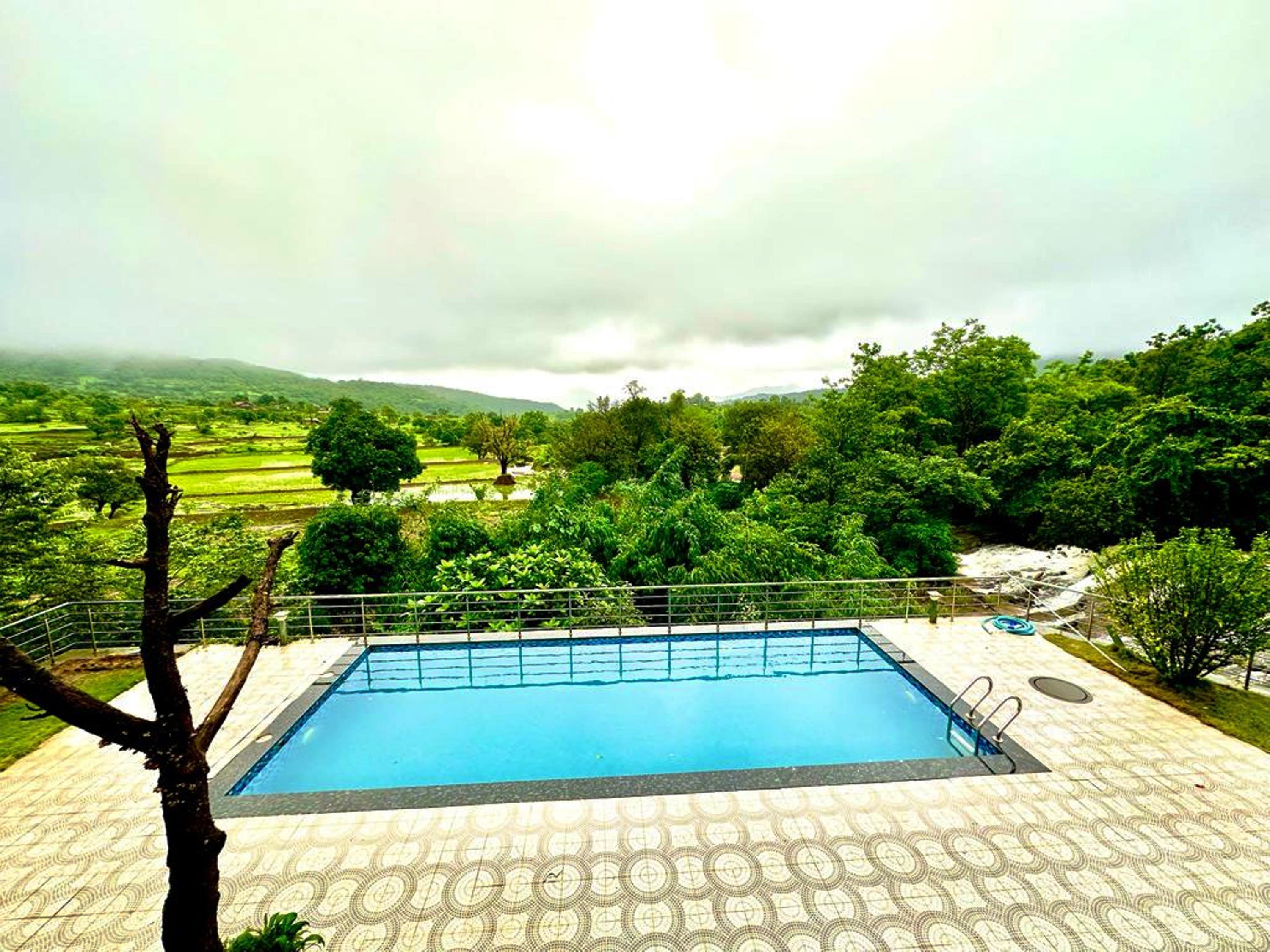 WaterFall Touch 4 BHK AC Bungalow With Private Swimming Pool 𝗕𝗢𝗢𝗞 ...