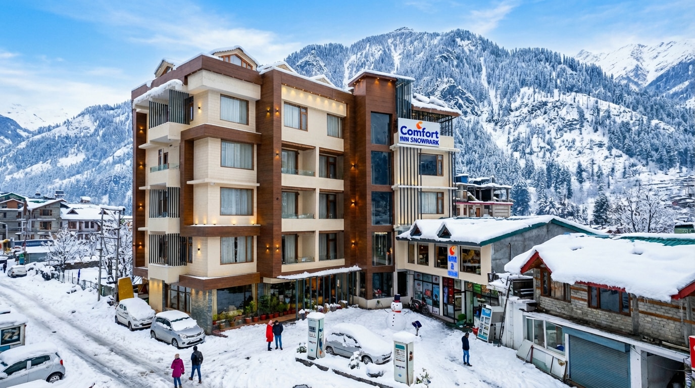 Comfort Inn Snowpark 𝗕𝗢𝗢𝗞 Manali Hotel