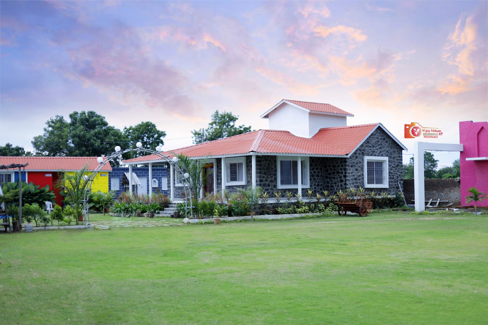 Jijau Farms and Resort 𝗕𝗢𝗢𝗞 Yeola Villa