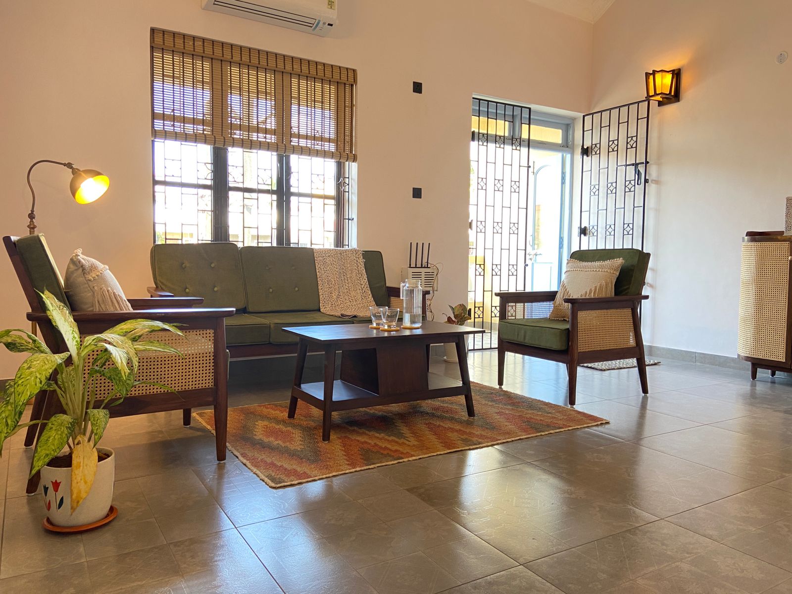 Aesthetic Apartment in NorthGoa 𝗕𝗢𝗢𝗞 Goa Apartment