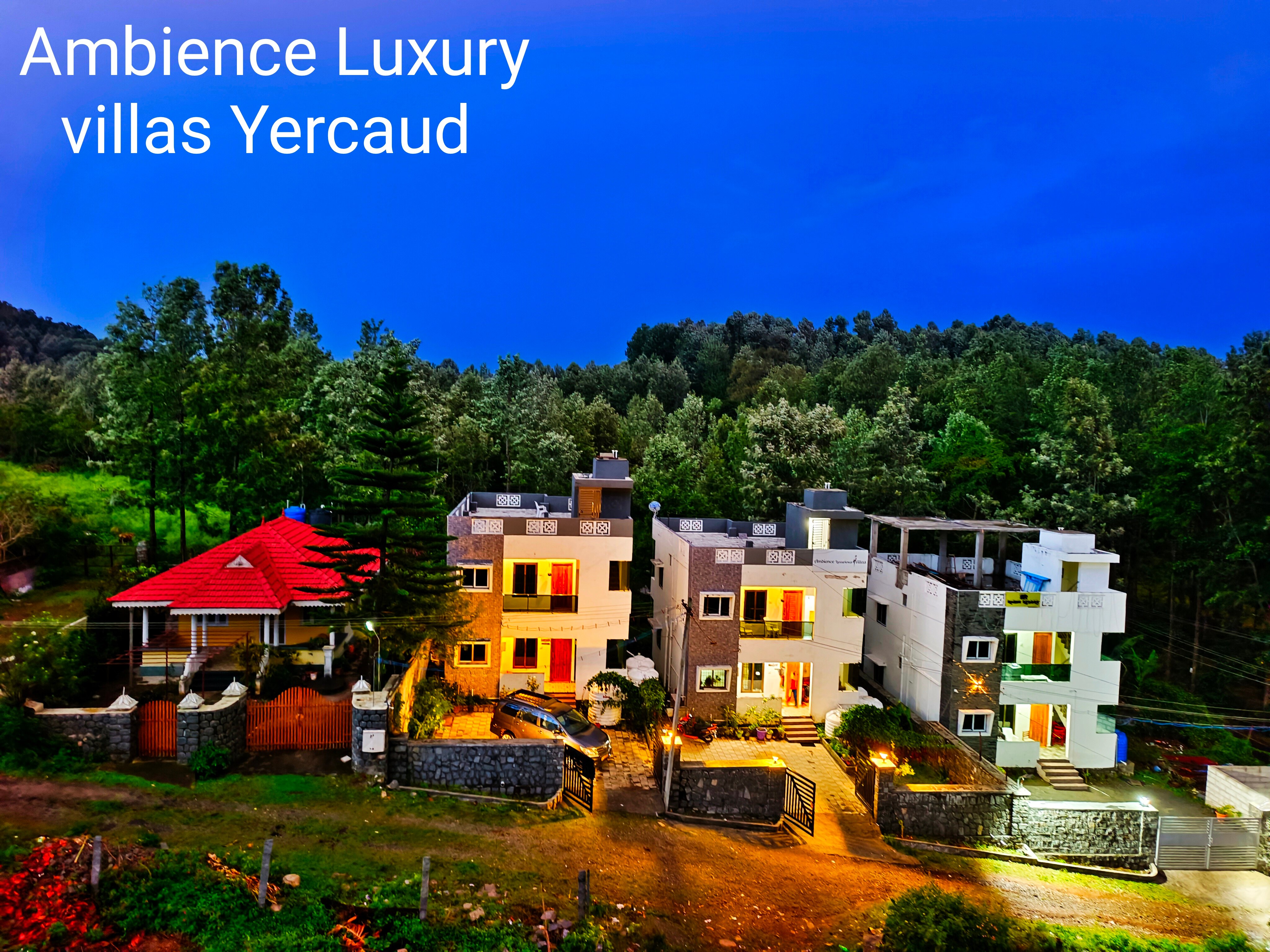 Ambience Villas 𝗕𝗢𝗢𝗞 Yercaud Villa