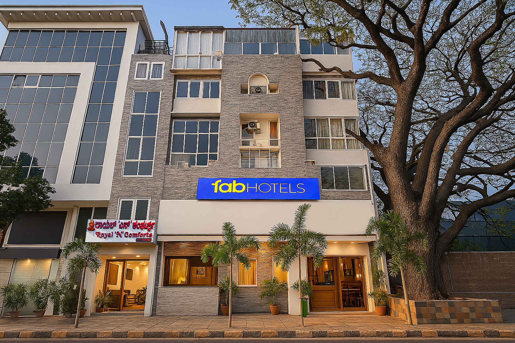 FabHotel Royal N Comforts 𝗕𝗢𝗢𝗞 Bangalore Hotel