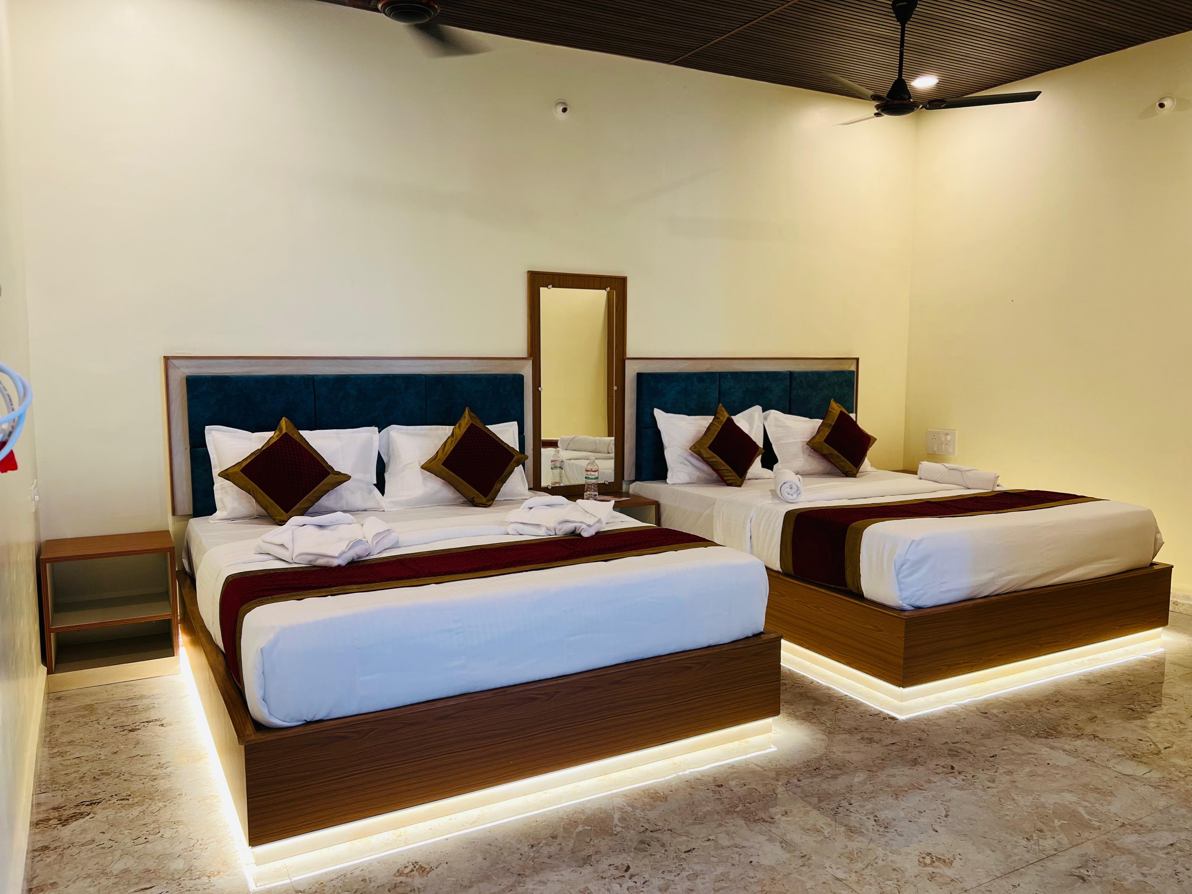 Rooms of Hotel Home Town - Hotel in Mysore