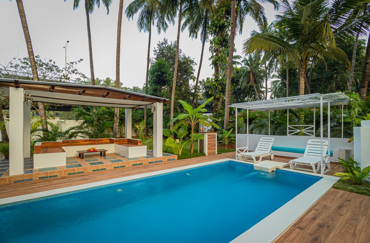 Villa Galgibaga 𝗕𝗢𝗢𝗞 Goa Villa