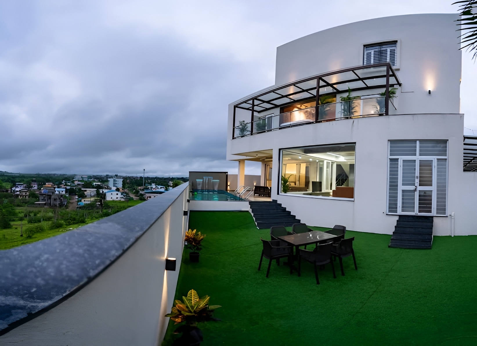 The Amber Villa by Spandan Holiday Homes 𝗕𝗢𝗢𝗞 Igatpuri Villa