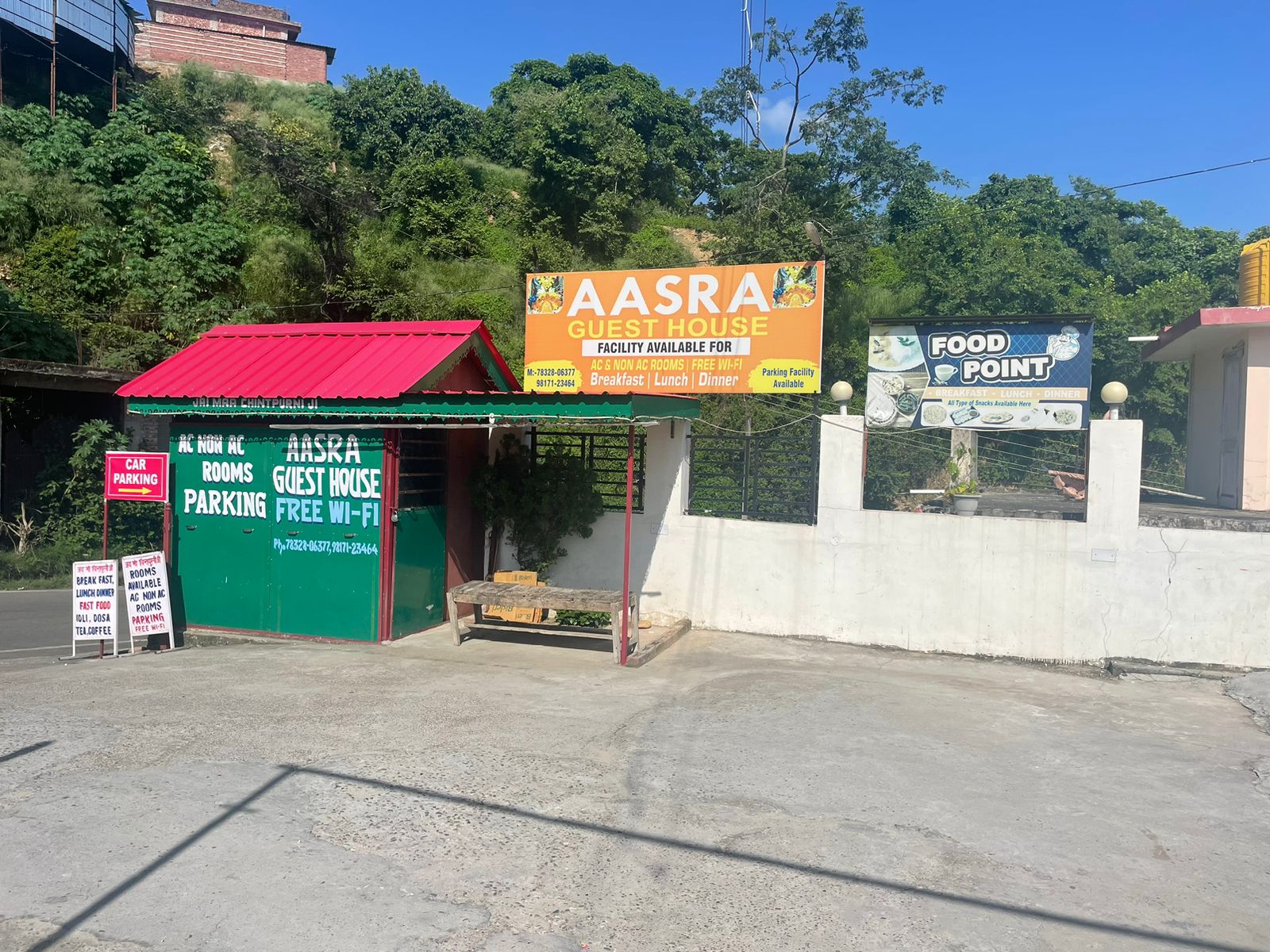 Aasra Guest House 𝗕𝗢𝗢𝗞 Chintpurni ${hd_property_type_token}