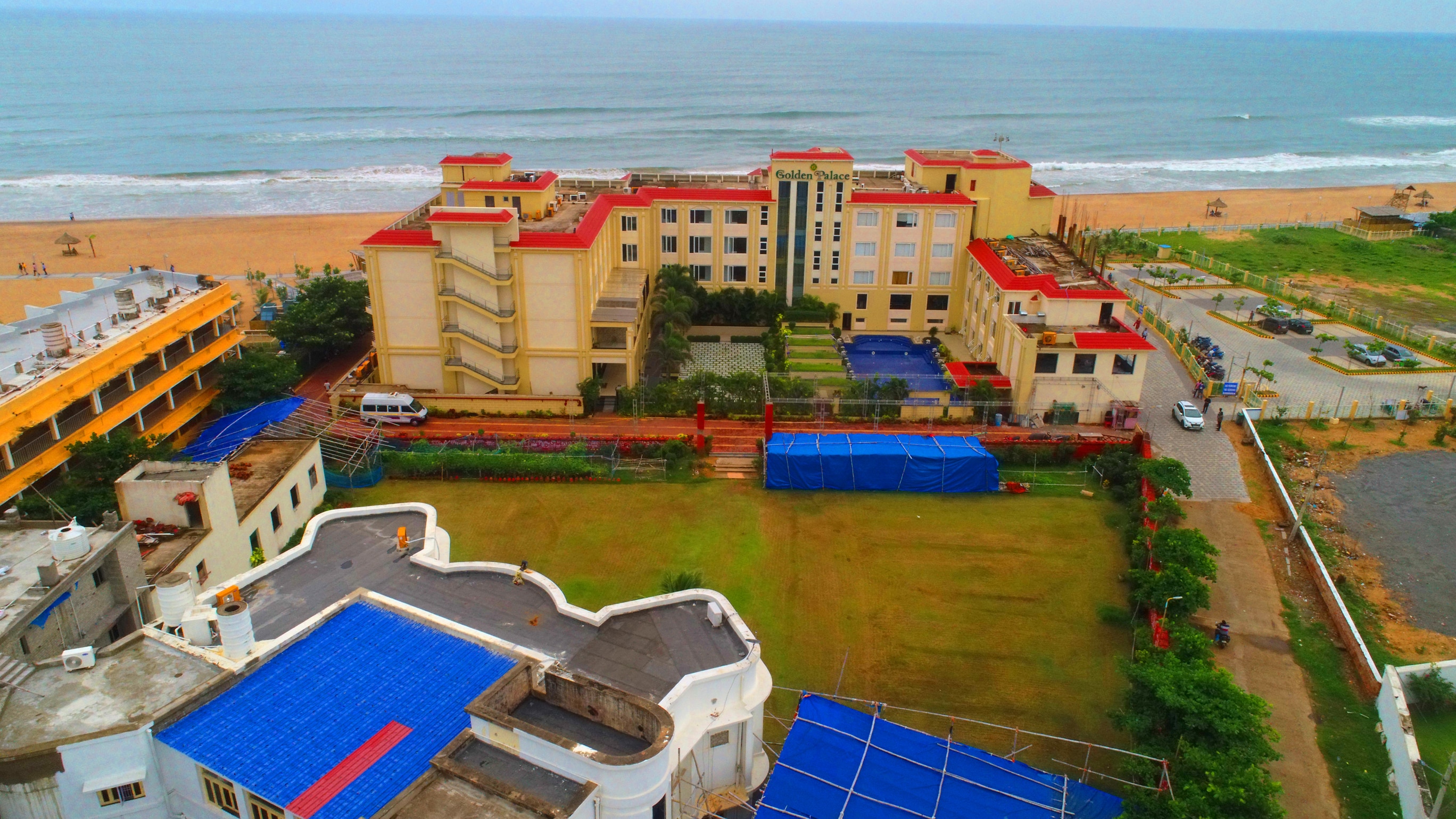 Hotel Golden Palace (On Blue Flag Beach) 𝗕𝗢𝗢𝗞 Puri Hotel