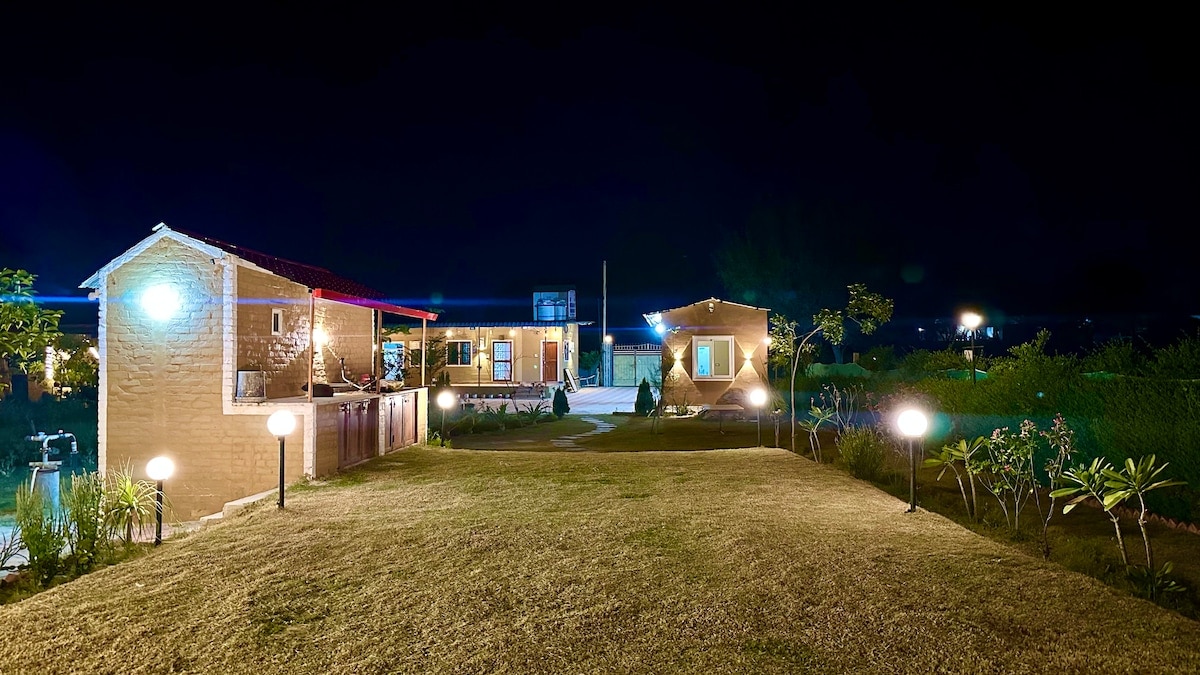 Farm Stay Nature Point Farmhouse Jaipur 𝗕𝗢𝗢𝗞 Jaipur Farm House