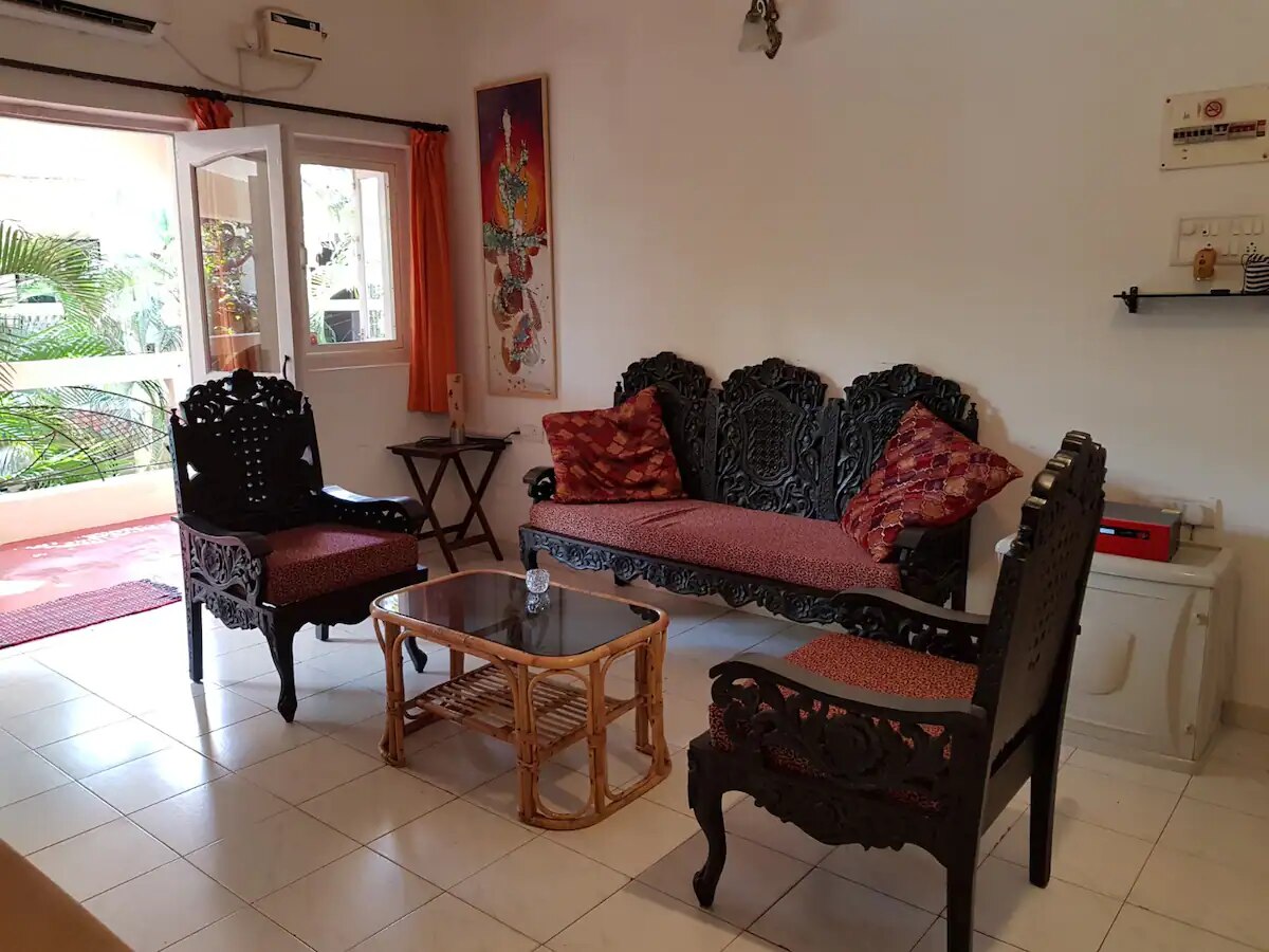 Address of Beautiful 1 bedroom apt. in a gated complex - Apartment in Goa